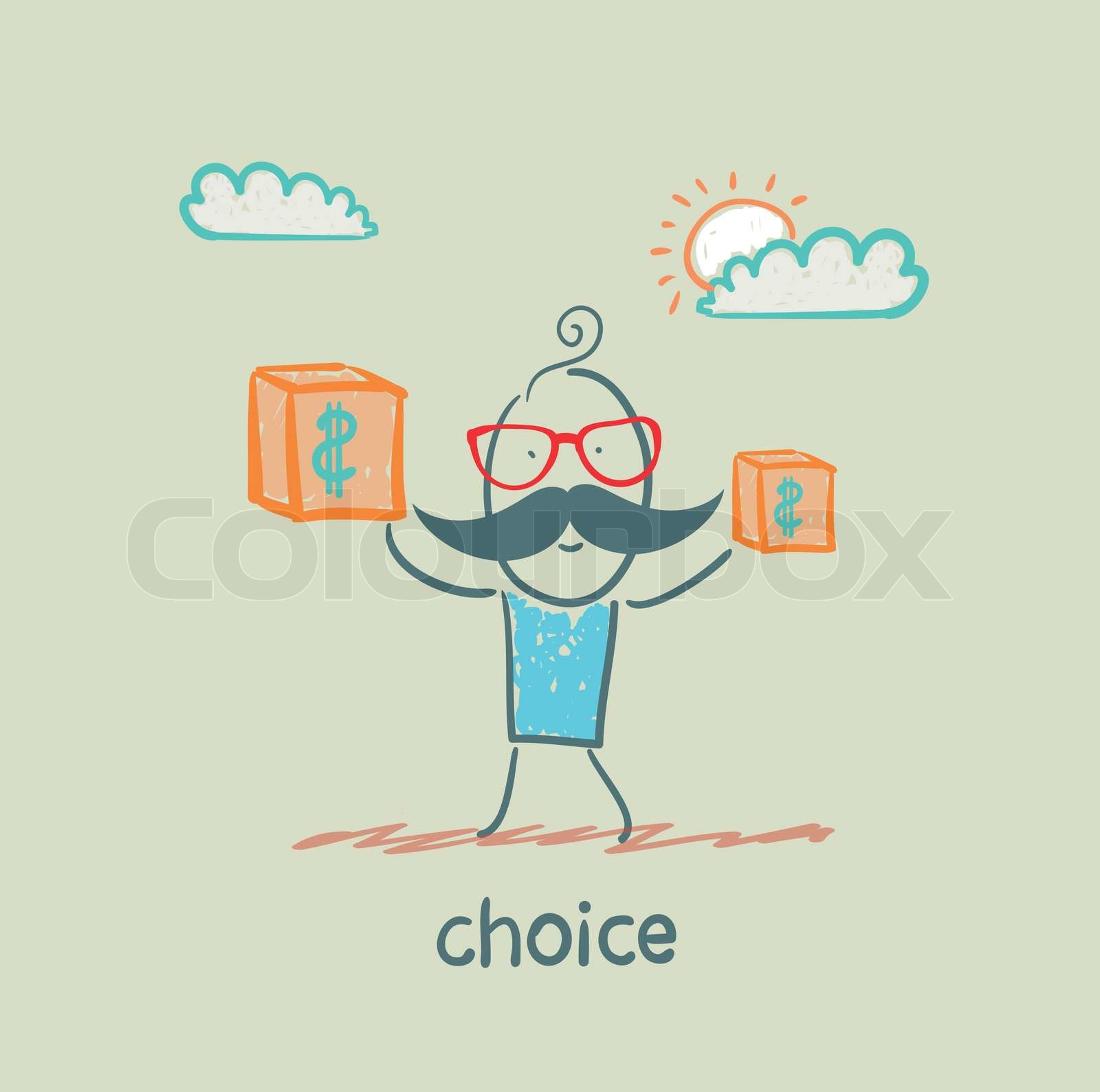 choice | Stock vector | Colourbox