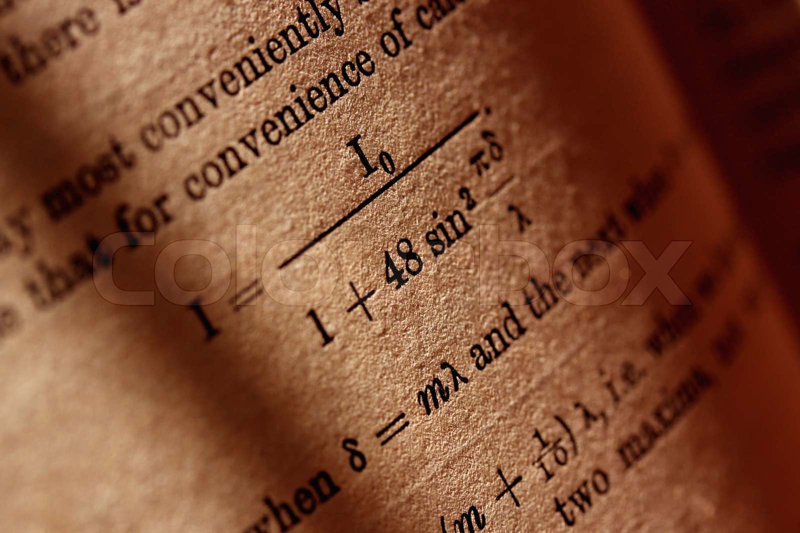 Science book | Stock image | Colourbox