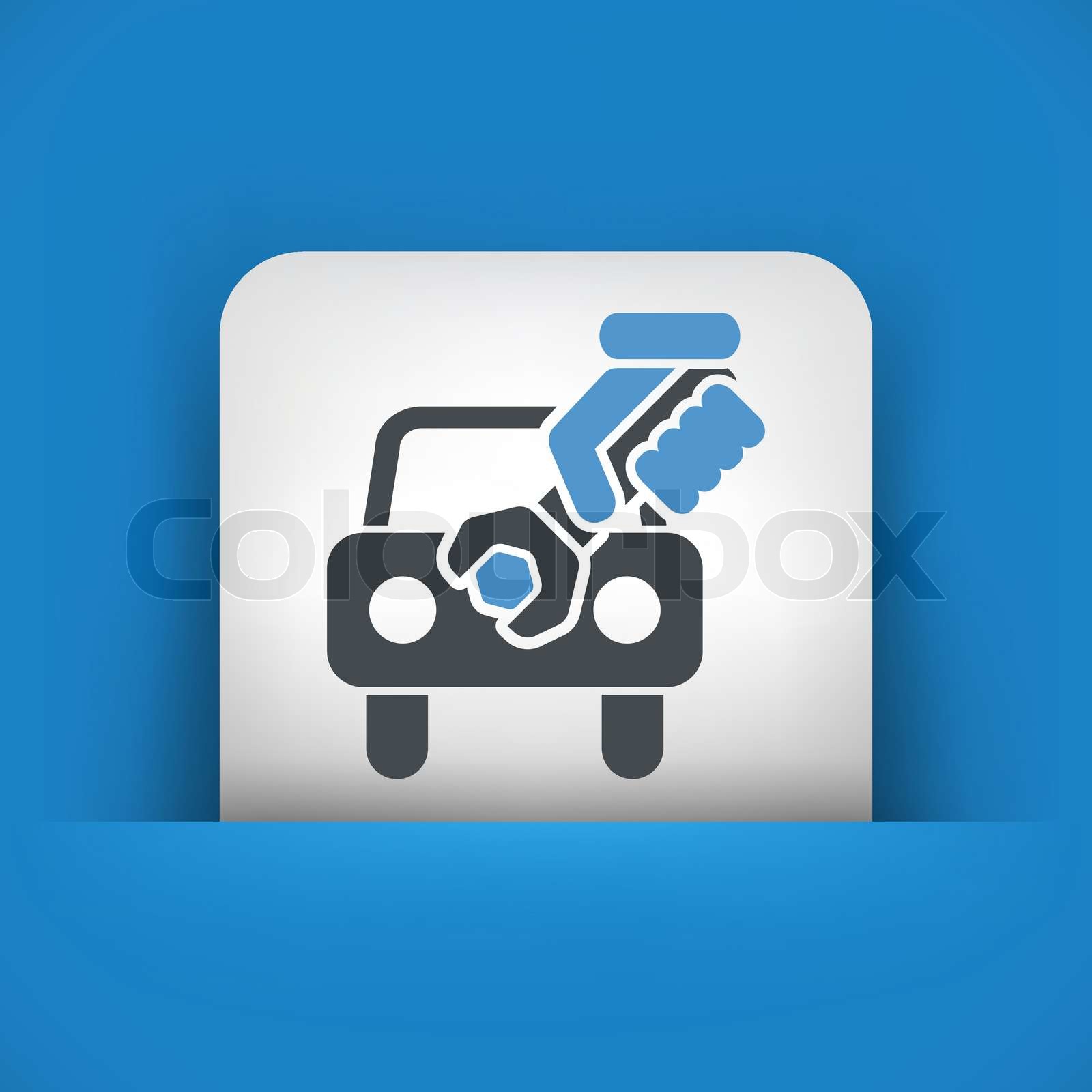 Car assistance icon | Stock vector | Colourbox