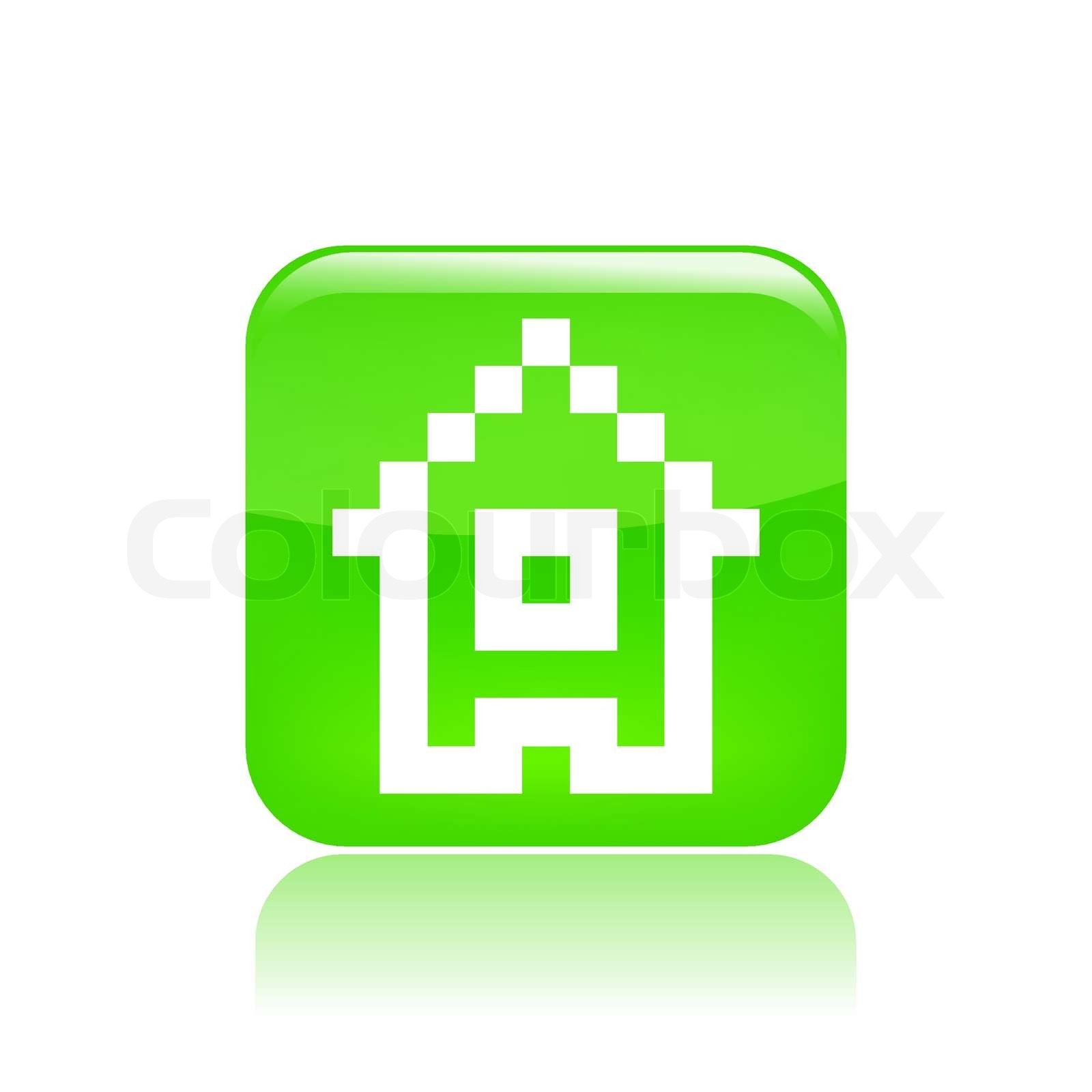 Vector illustration of pixel icon | Stock vector | Colourbox