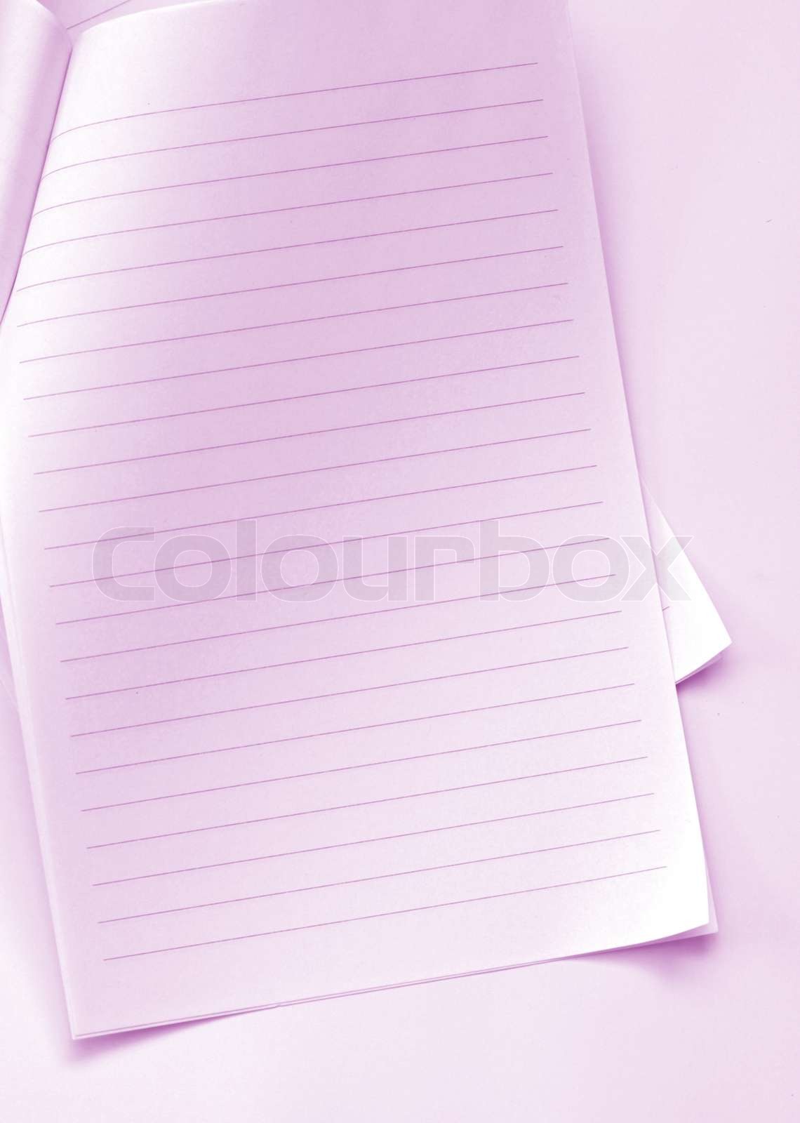 Note paper | Stock image | Colourbox