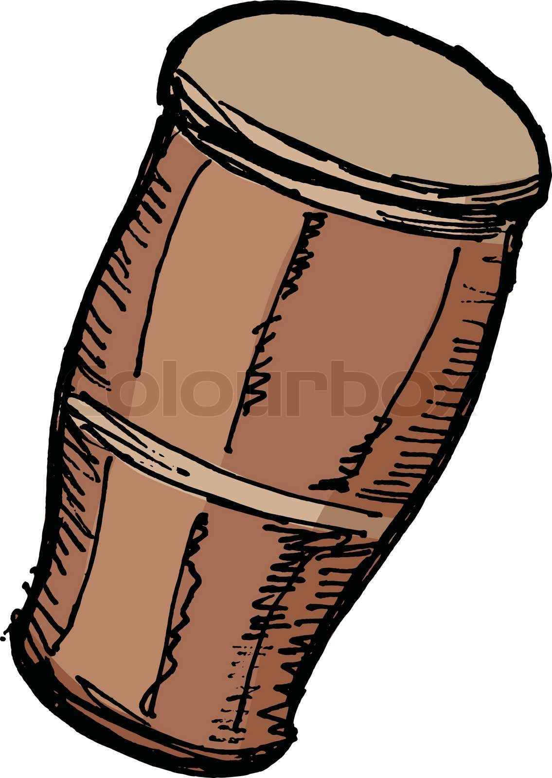 Indian drum | Stock vector | Colourbox