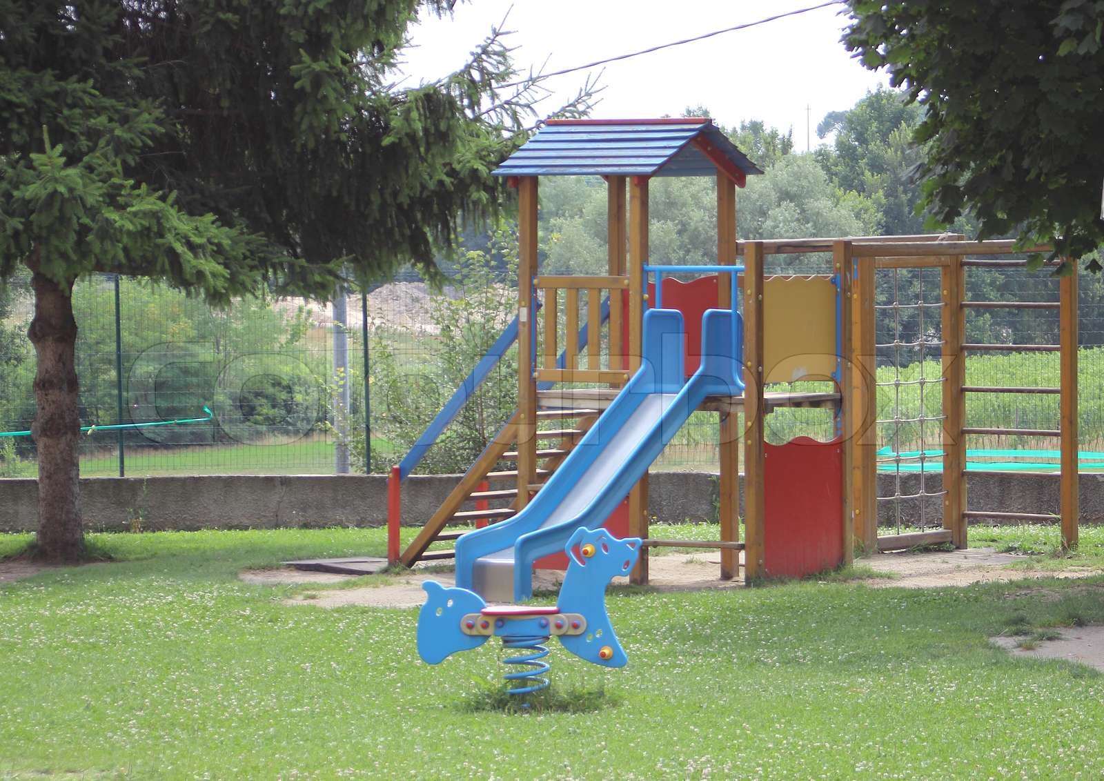 Italian playground | Stock image | Colourbox