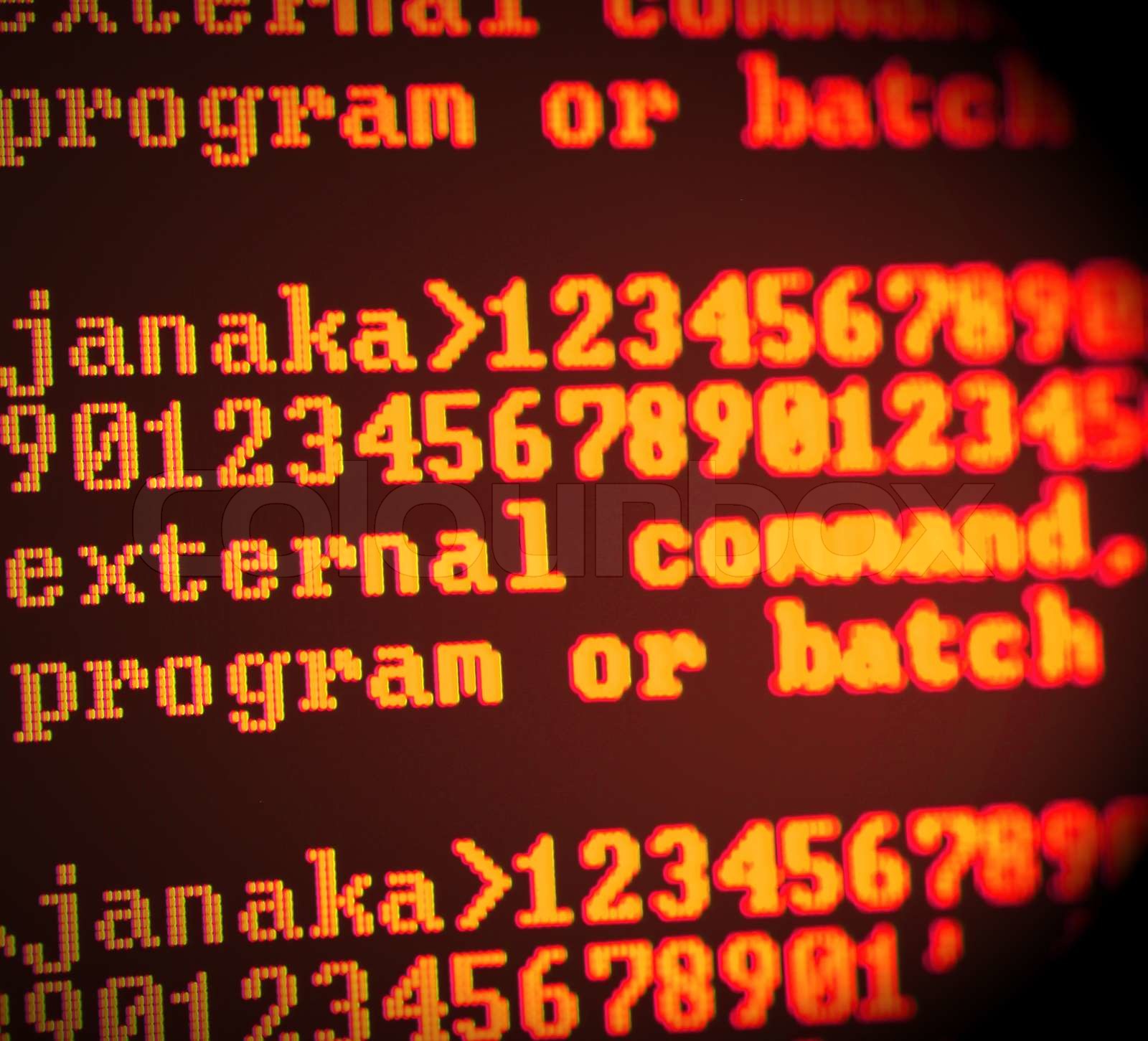 HTML-codes | Stock Bild | Colourbox