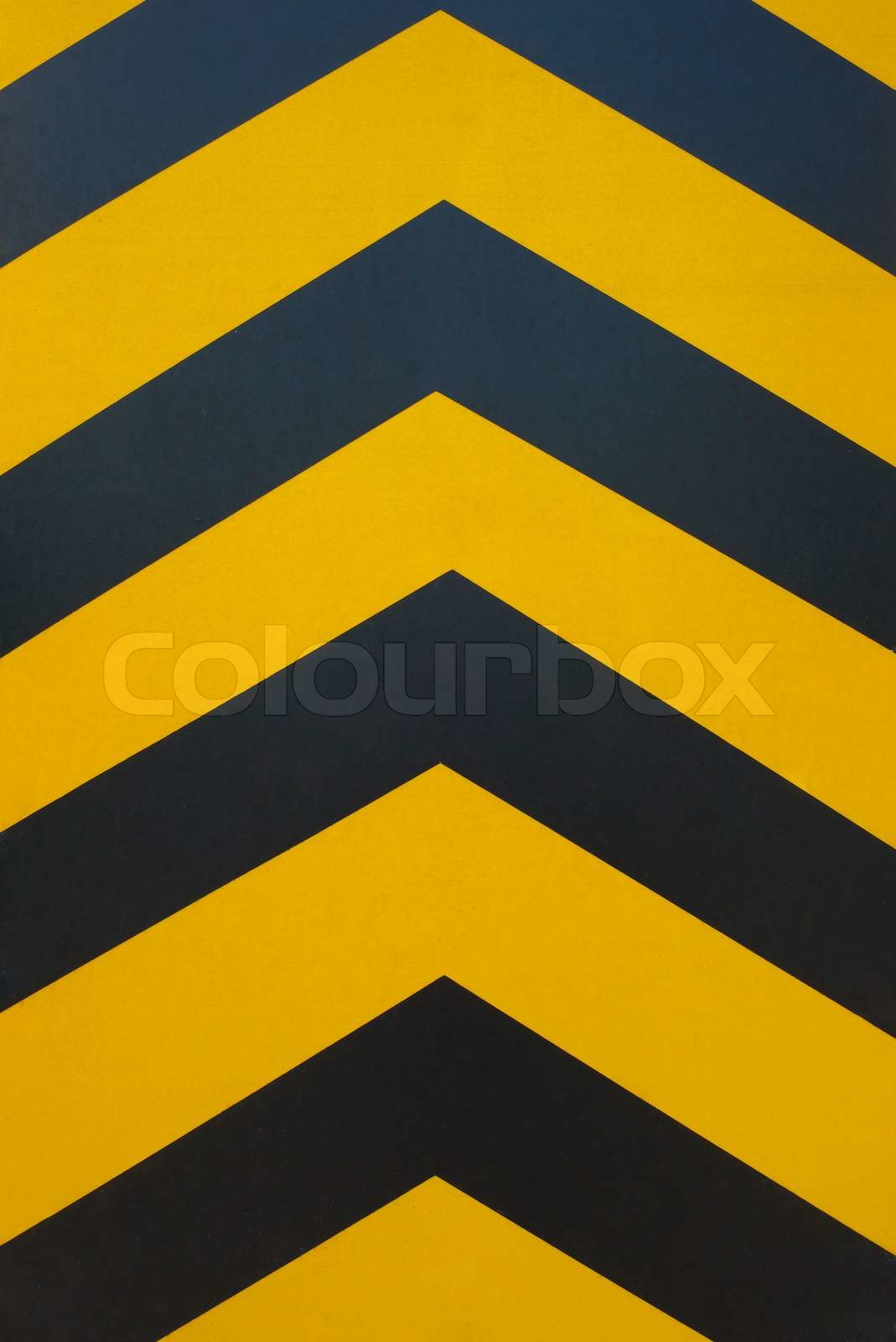 hazard stripes | Stock image | Colourbox