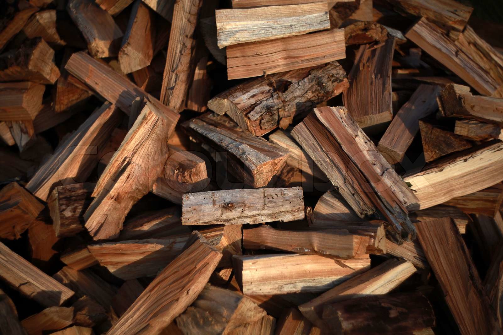 Firewood. | Stock image | Colourbox