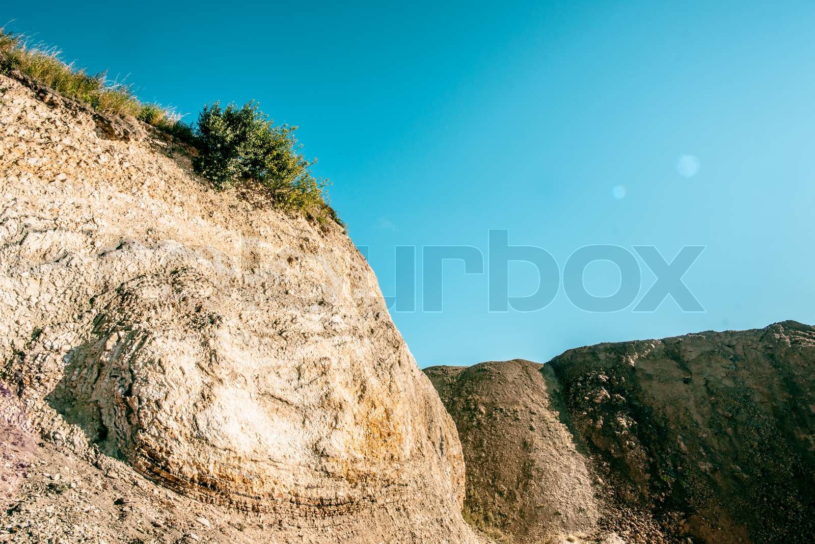 Big cliff in a canyon | Stock image | Colourbox