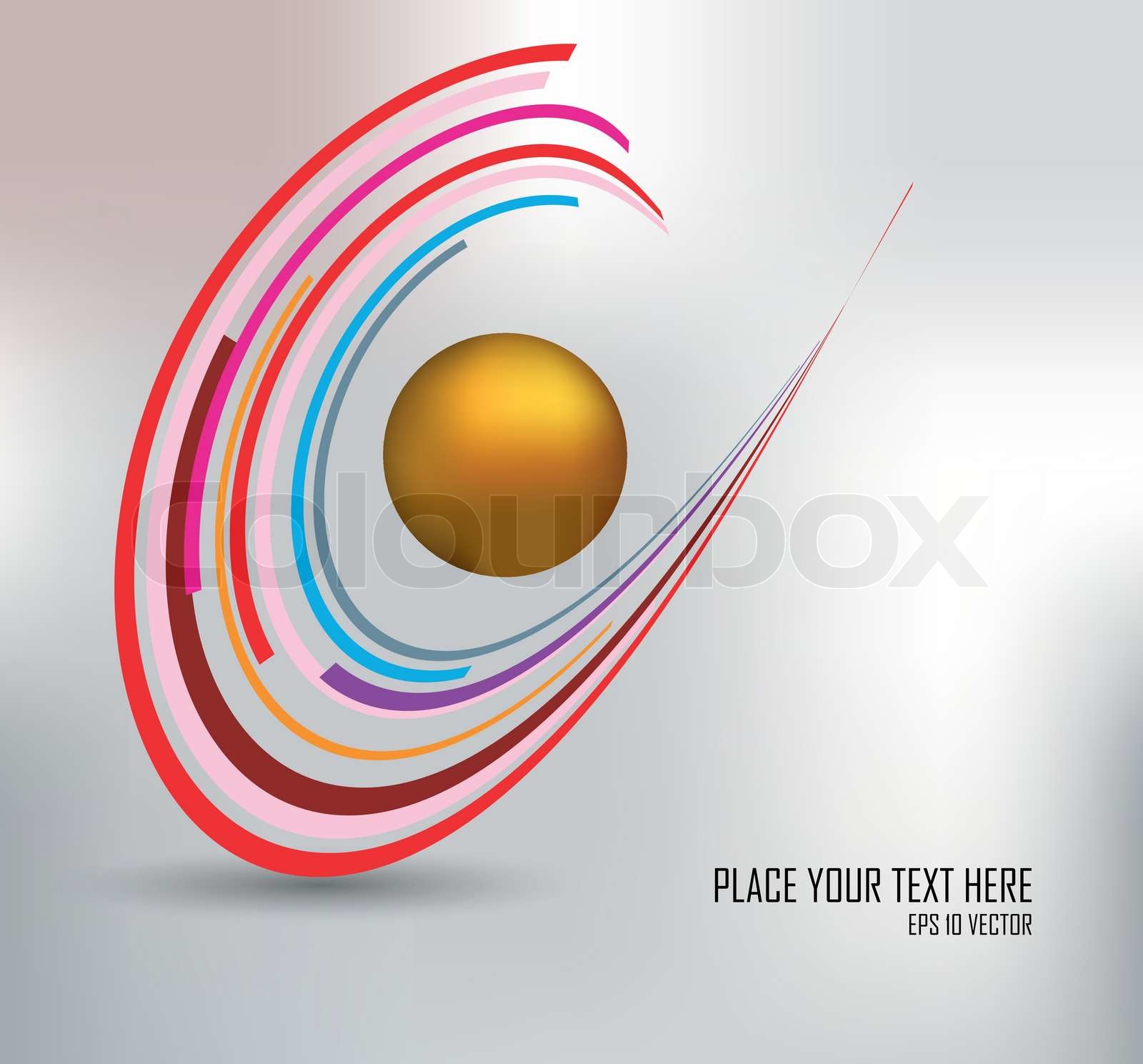 3d abstract vector | Stock vector | Colourbox