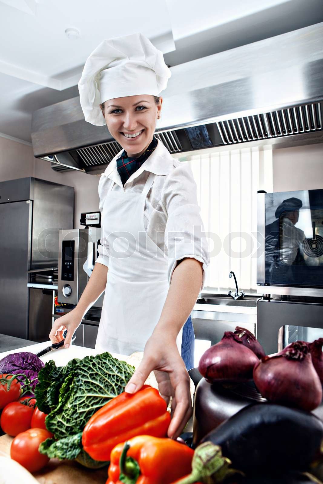 Woman Chef | Stock image | Colourbox
