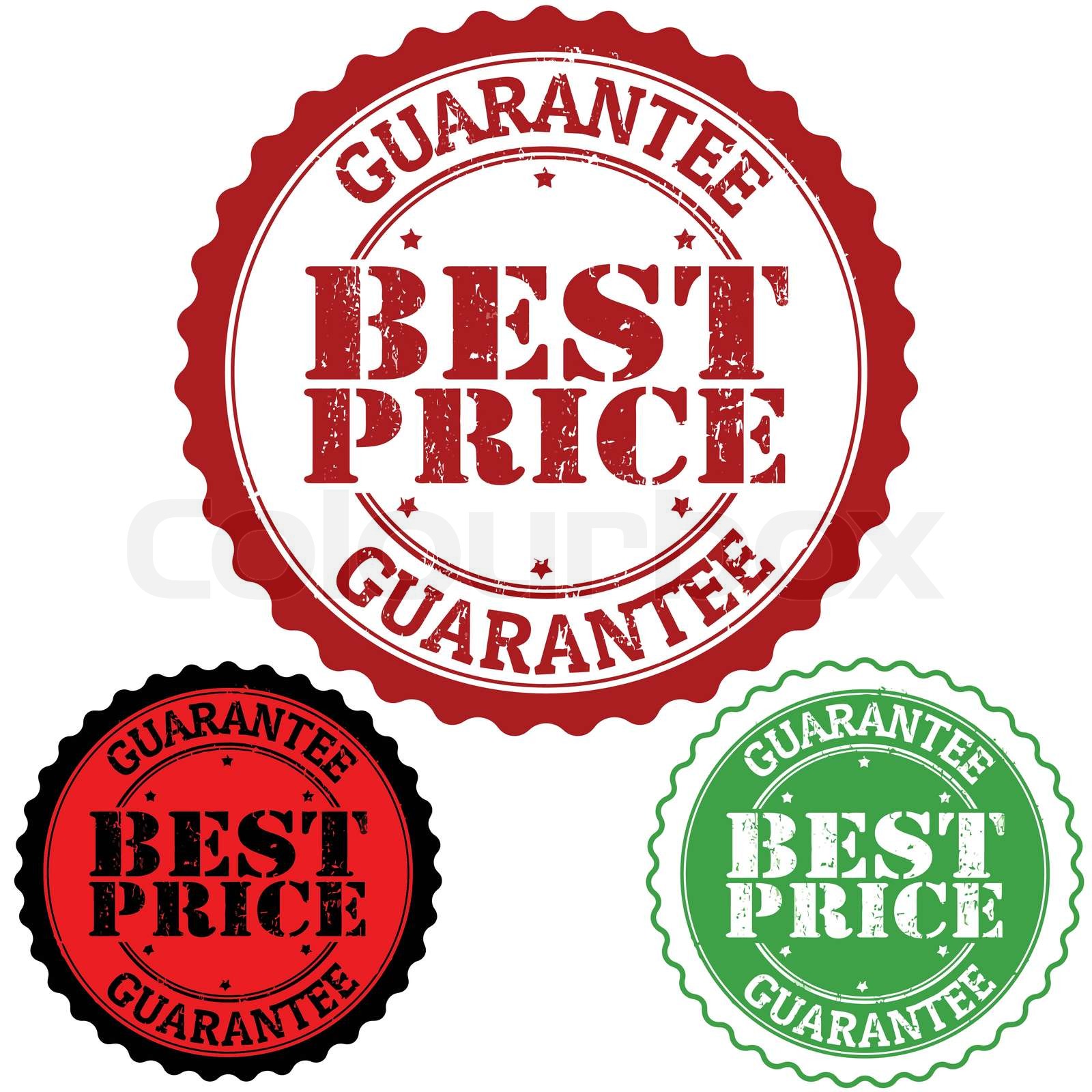 Best-Preis-Garantie-Stempel | Stock-Vektor | Colourbox