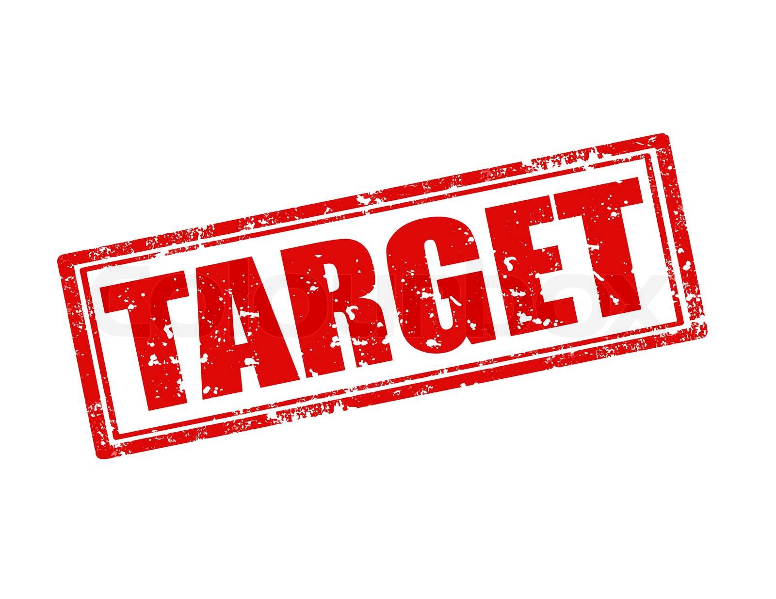 Target-stamp | Stock vector | Colourbox