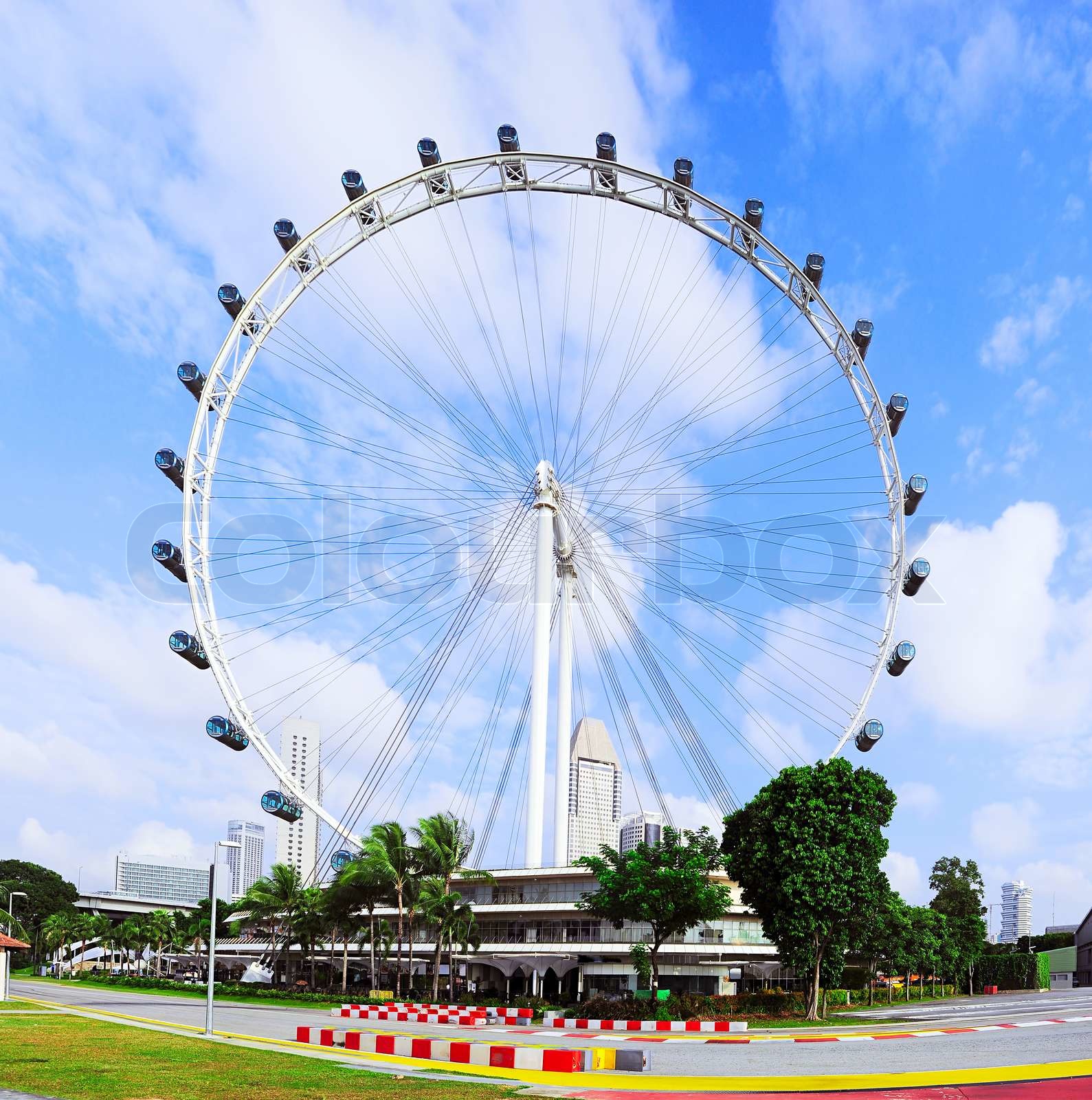 Singapore Ferris Wheel | Stock image | Colourbox