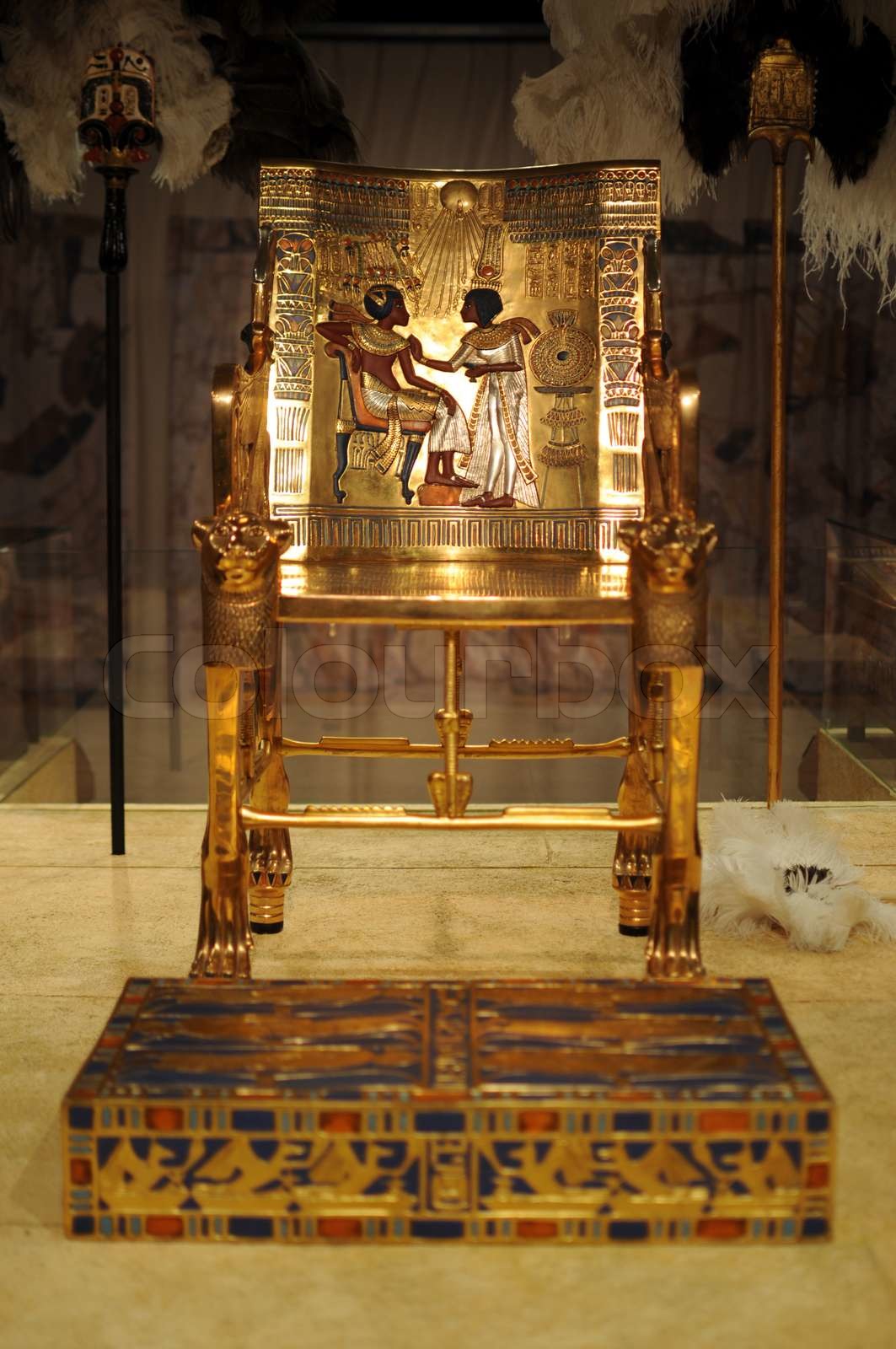 tutanchamon treasure | Stock image | Colourbox