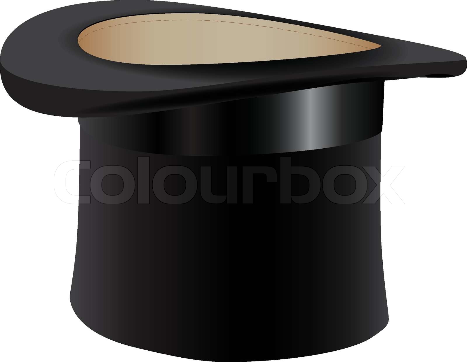 Zylinder-Hut | Stock-Vektor | Colourbox