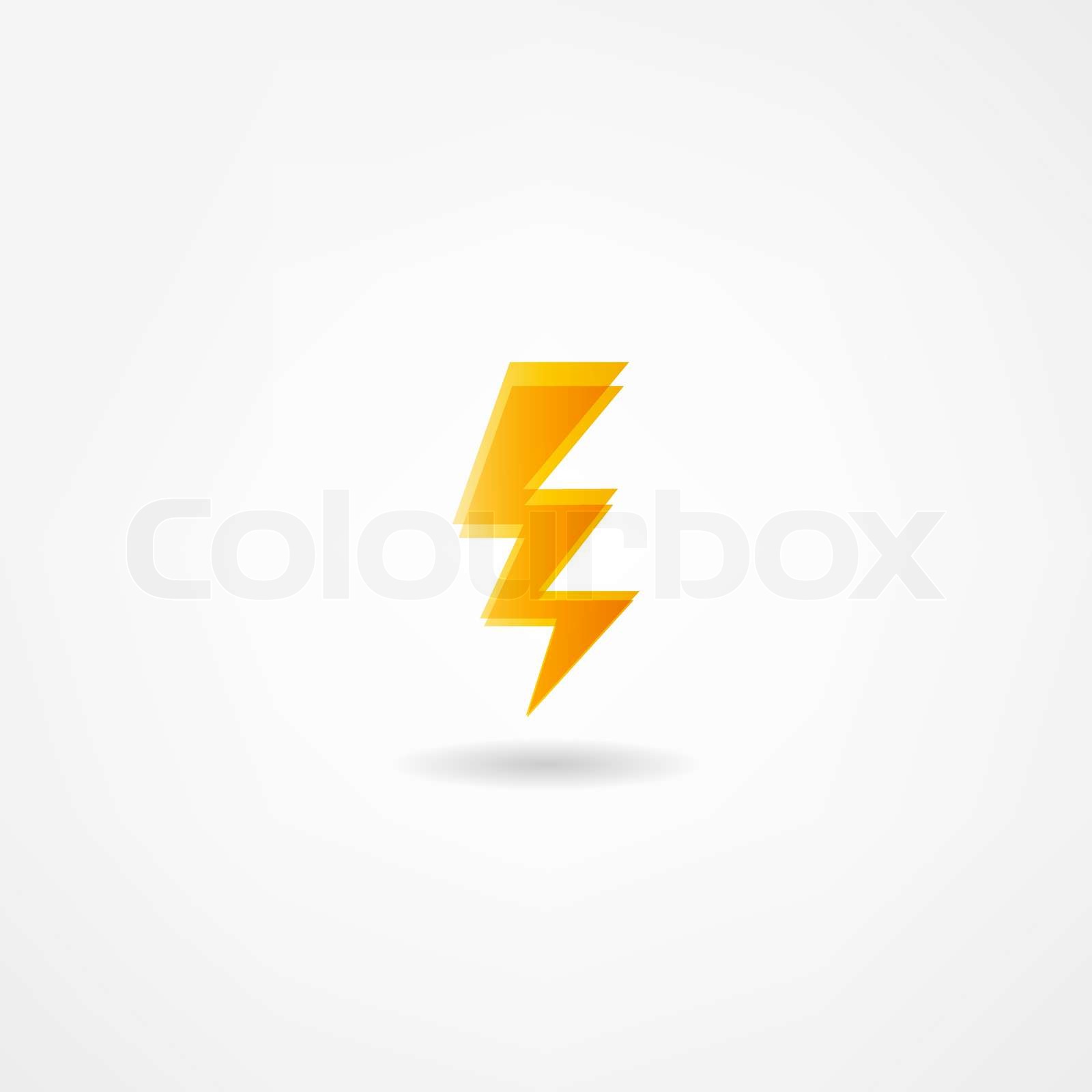 Strom icon | Stock-Vektor | Colourbox