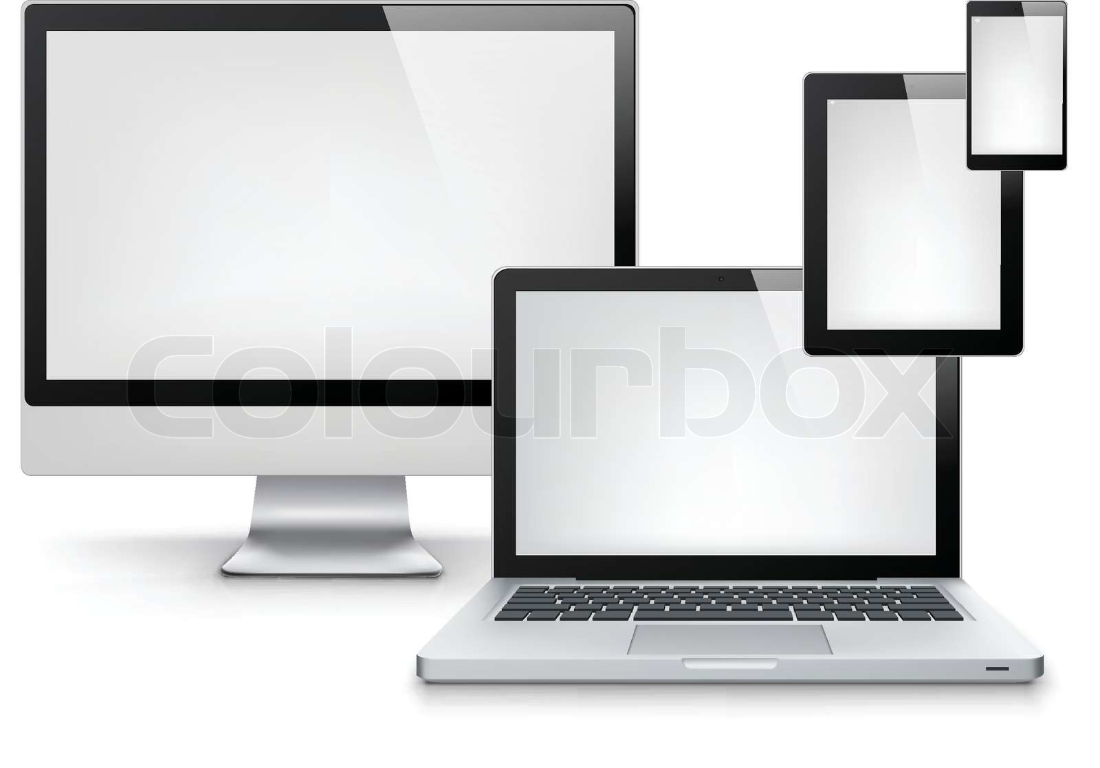 Computers | Stock vector | Colourbox