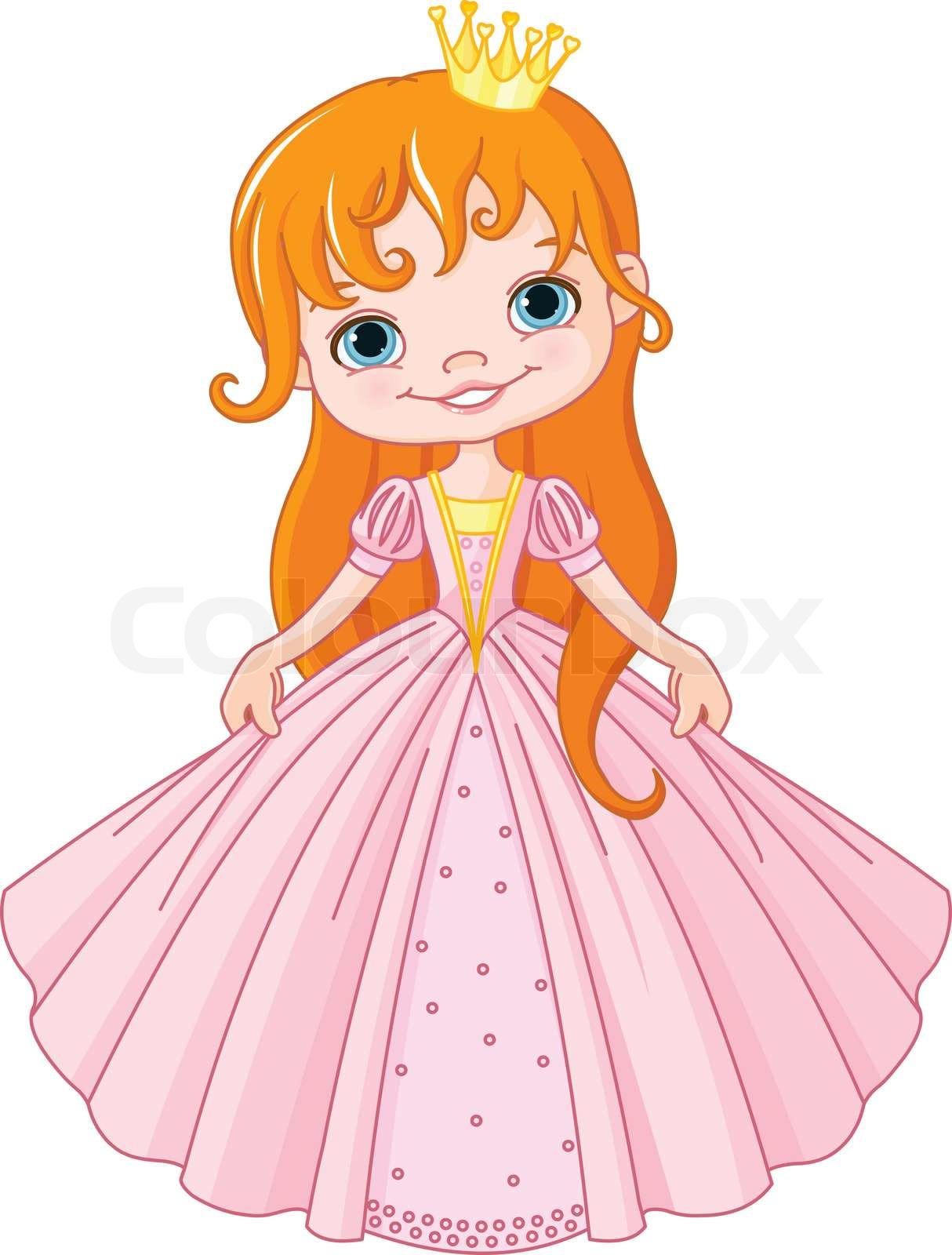 Little princess | Stock vector | Colourbox