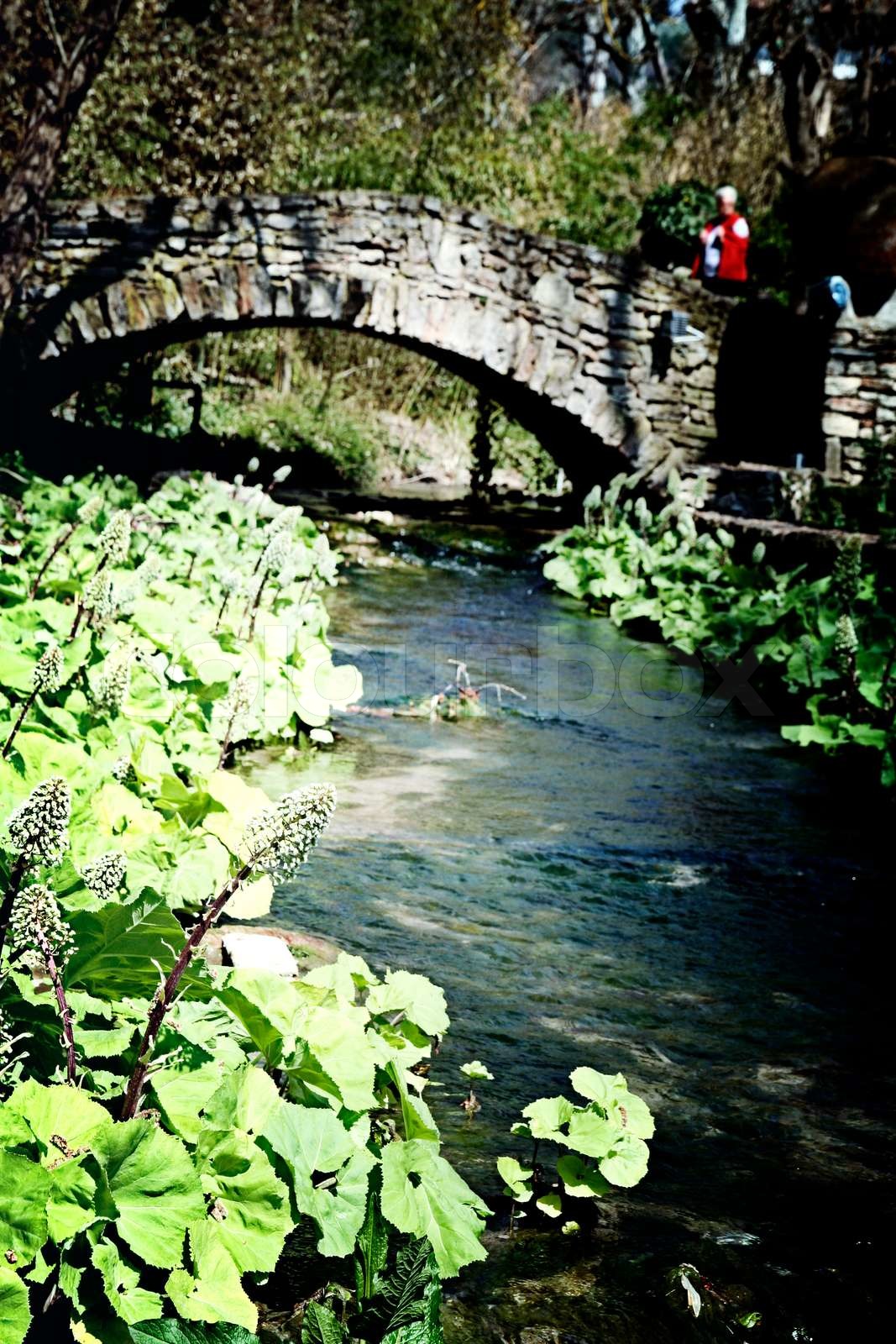 Rock bridge | Stock image | Colourbox