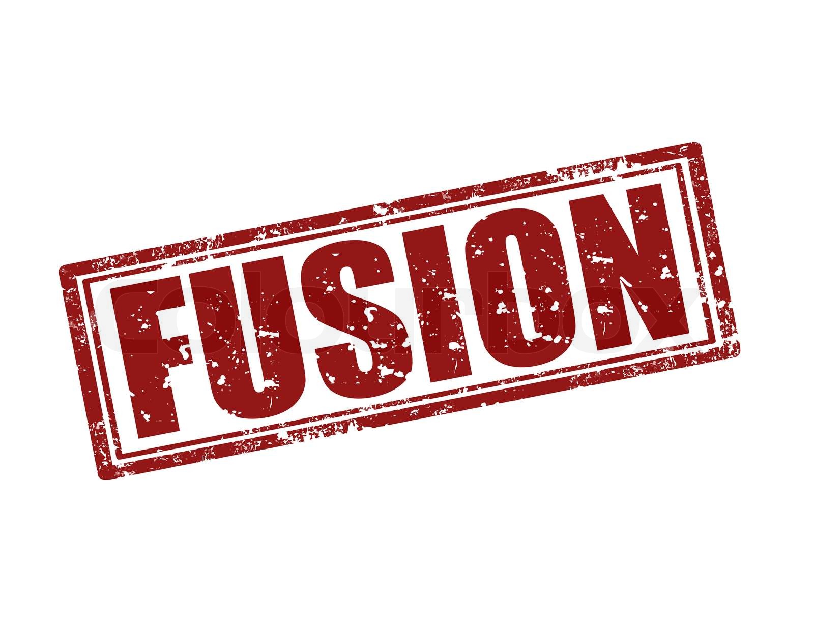 Fusion-stamp | Stock vector | Colourbox