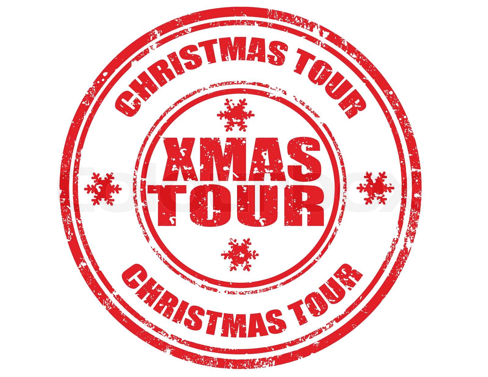 Jule Tour- stempel | Stock vektor | Colourbox