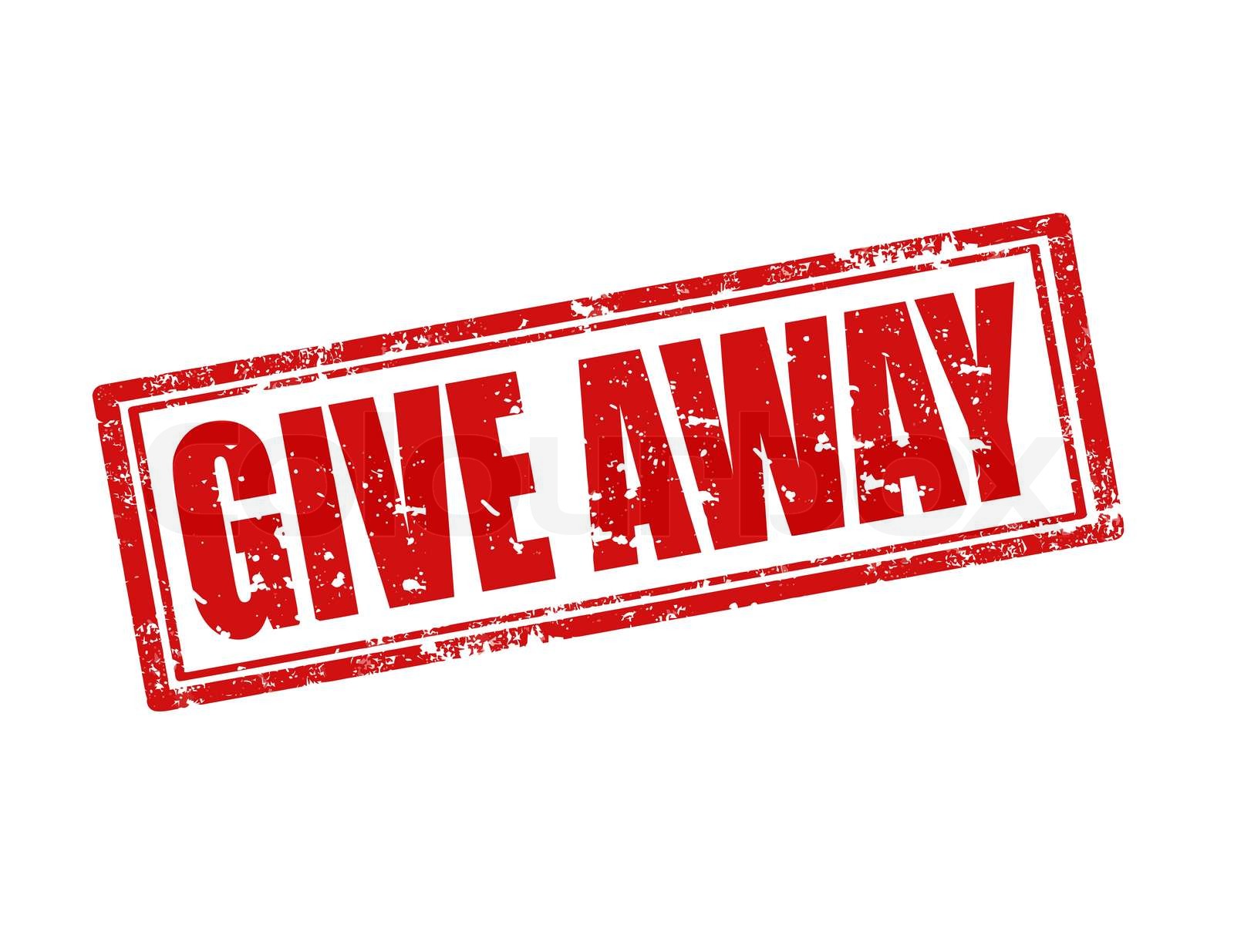 Give away-stamp | Stock vector | Colourbox