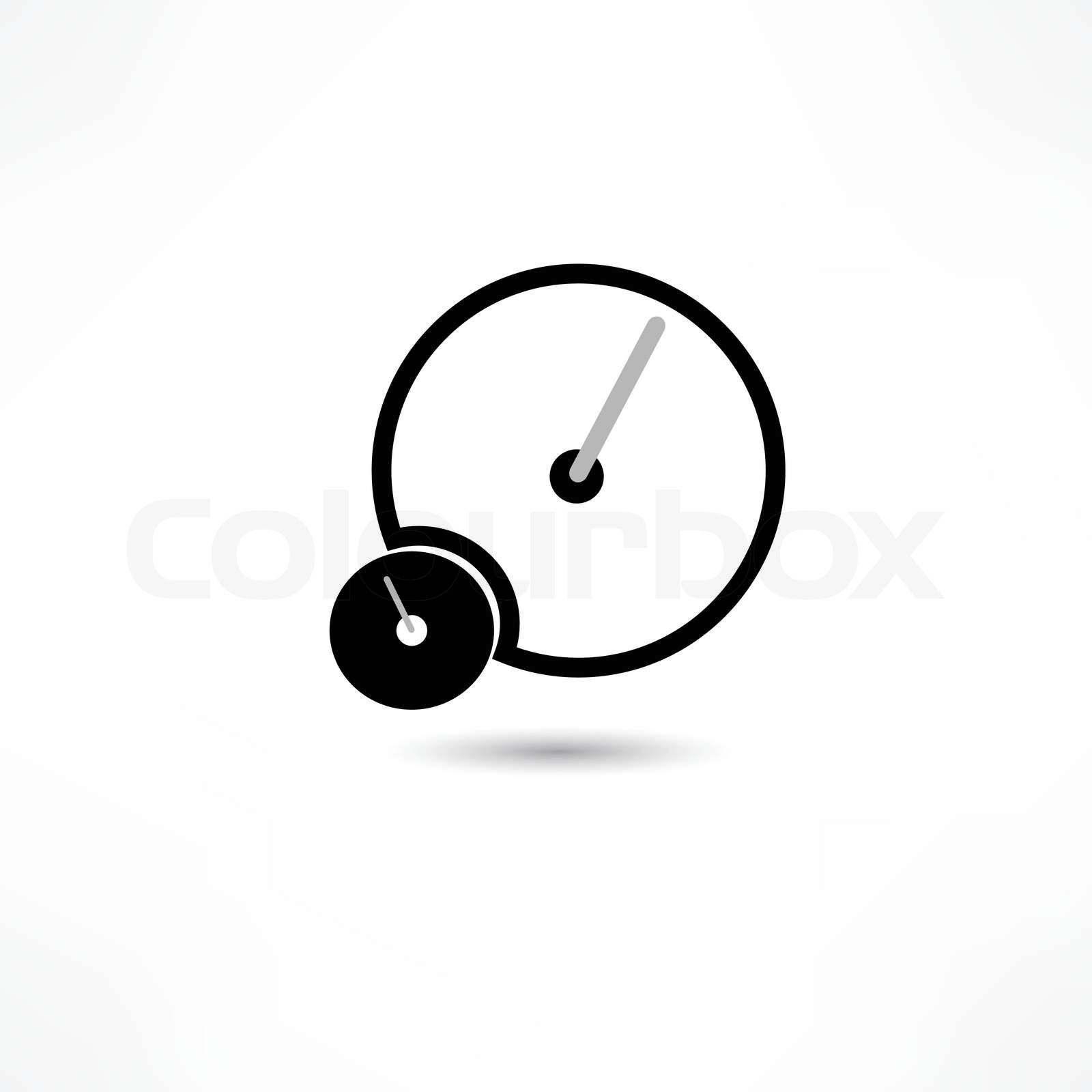 speed icon | Stock vector | Colourbox