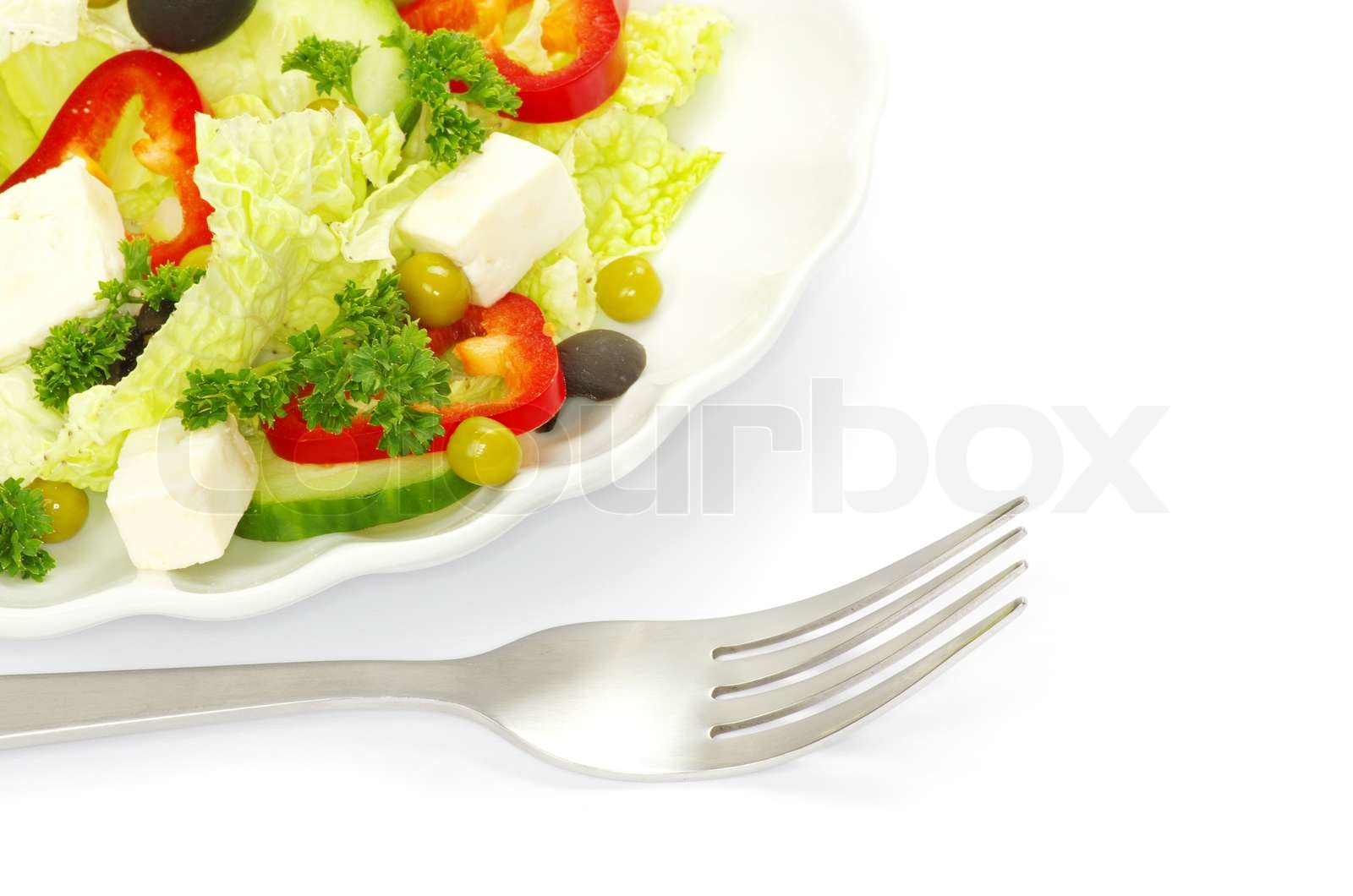 Salat | Stock Bild | Colourbox