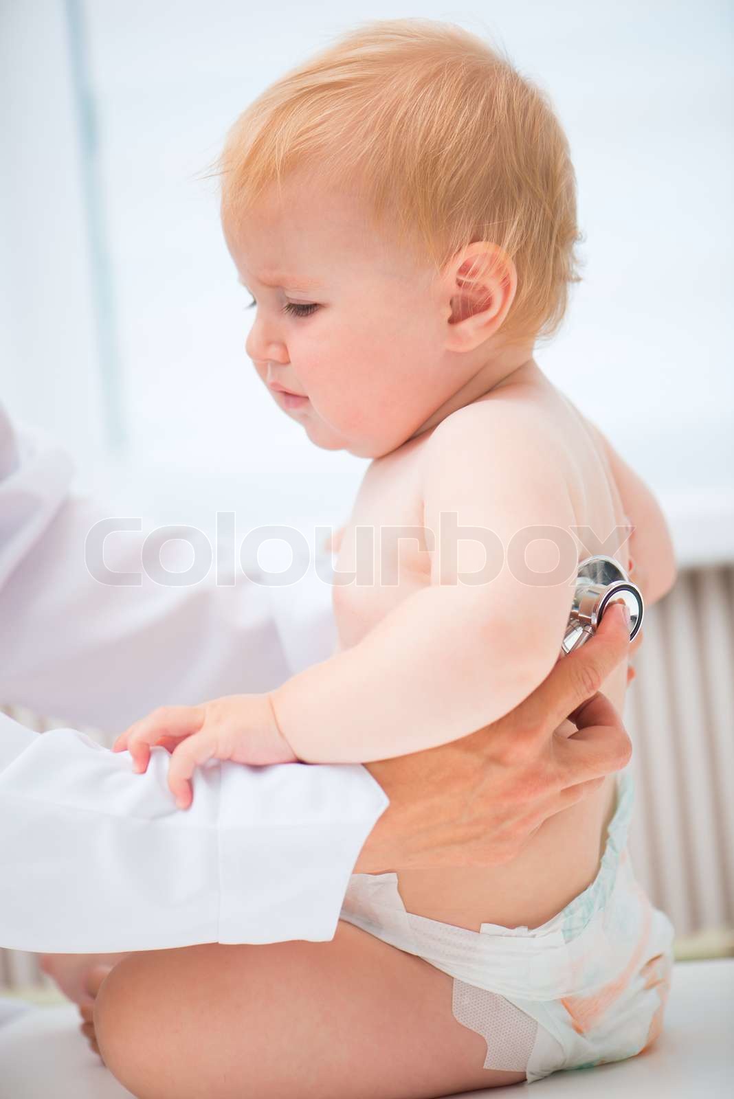 doctor with baby | Stock image | Colourbox