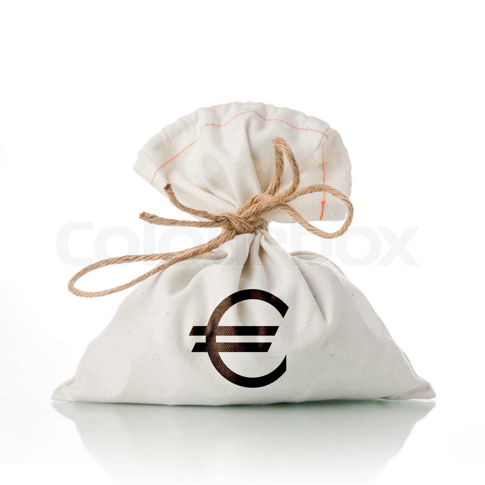 EURO Geldsack | Stock Bild | Colourbox