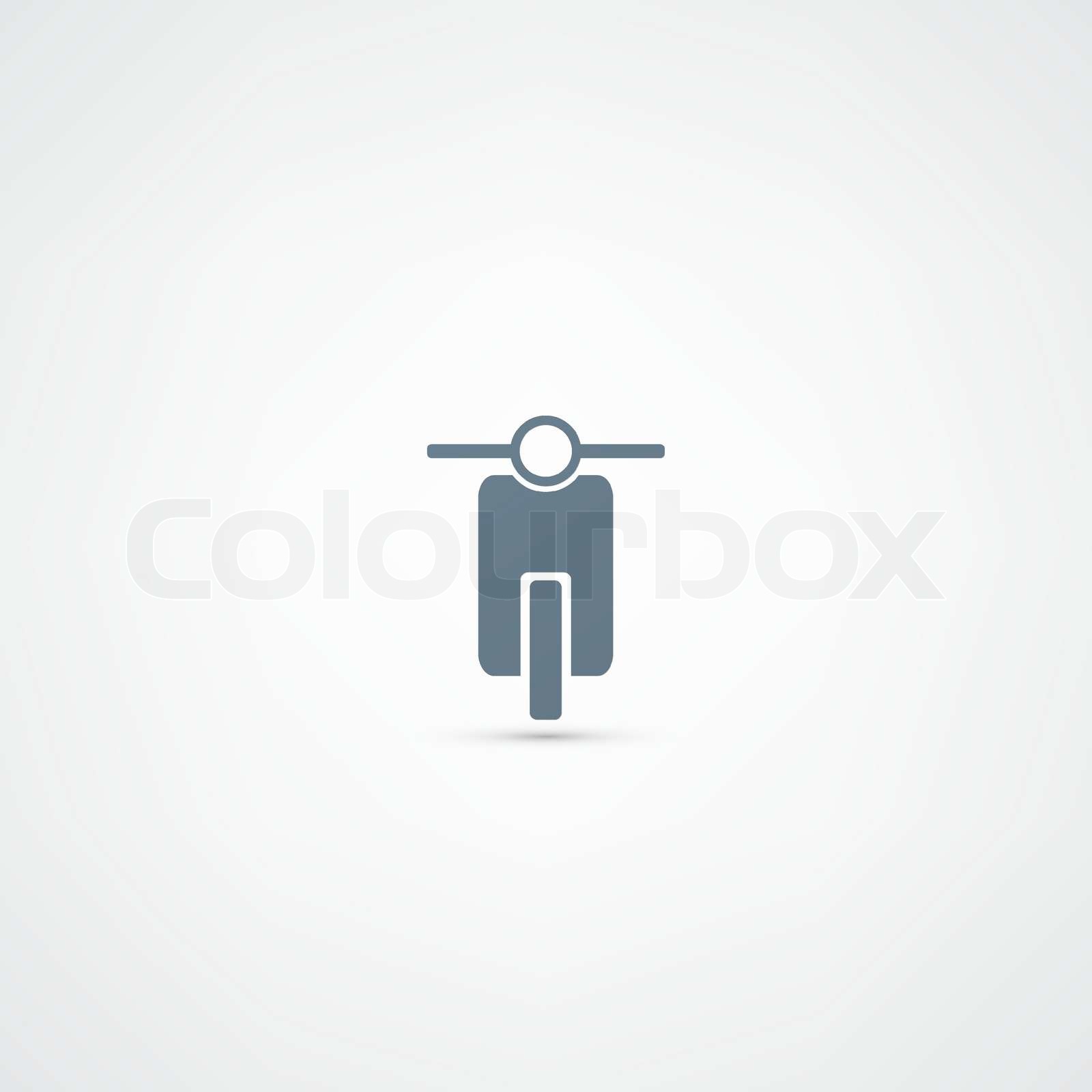 motorcycle icon | Stock vector | Colourbox