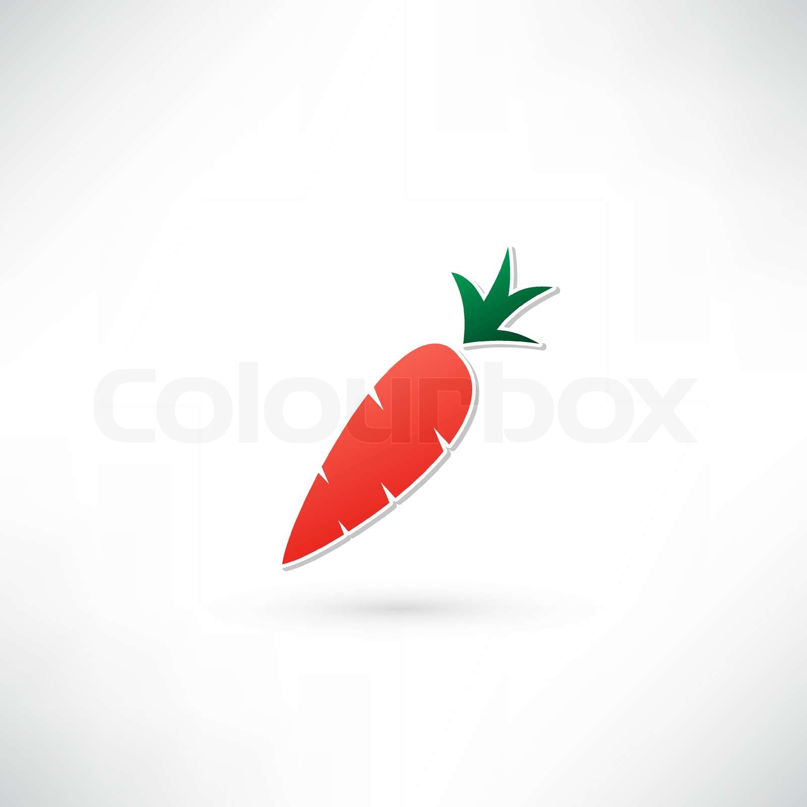 Carrot Icon | Stock vector | Colourbox