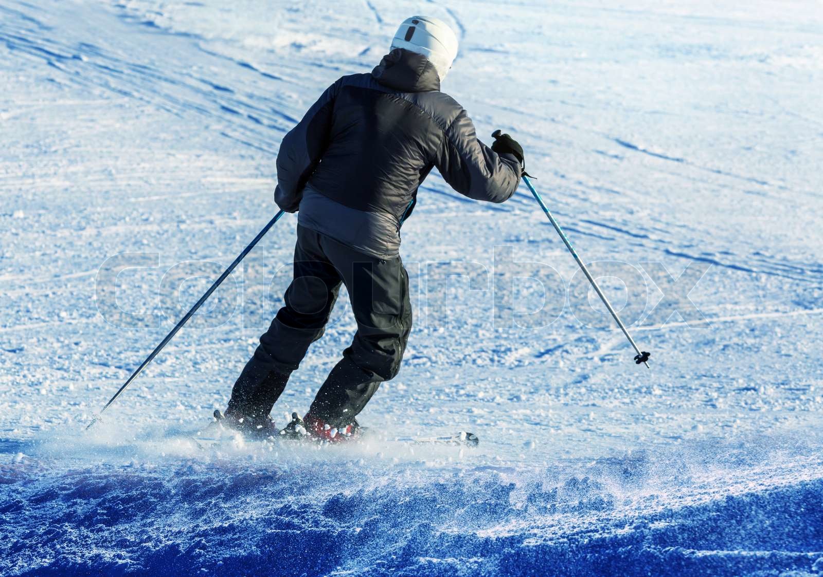 Skier | Stock image | Colourbox