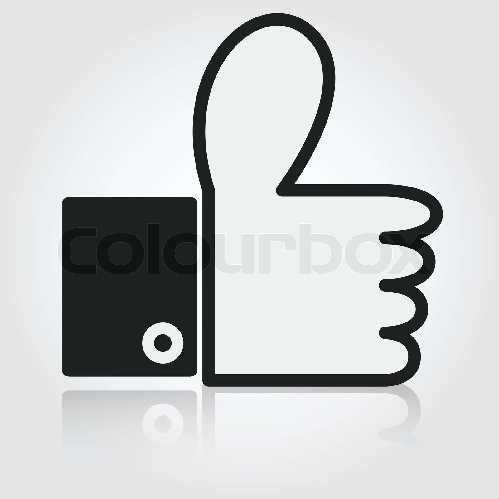 big like icon | Stock vector | Colourbox