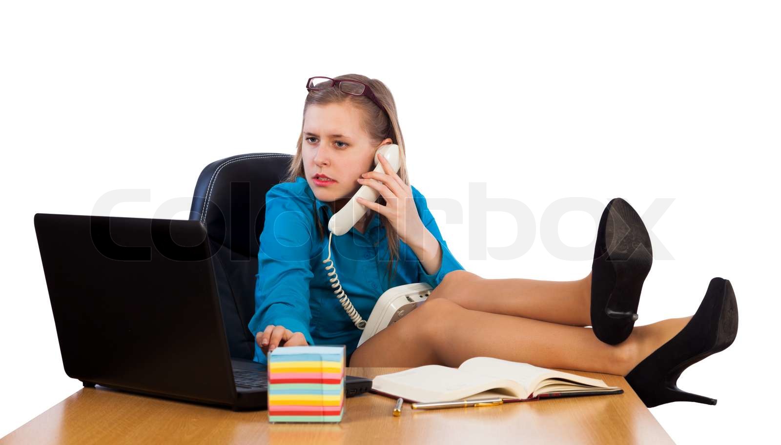 Work at the office | Stock image | Colourbox