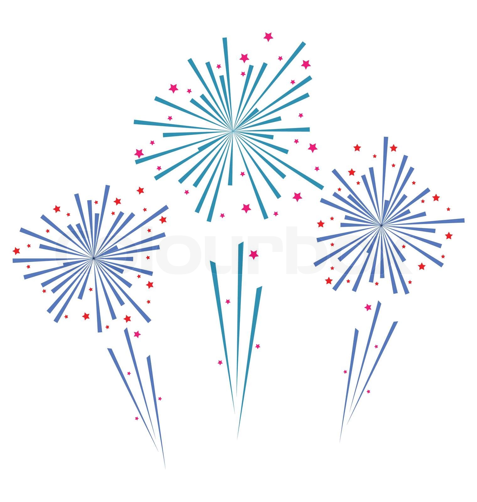 Skizzieren abstrakten bunten explodierenden Feuerwerk | Stock-Vektor ... Skizzieren abstrakten bunten explodierenden Feuerwerk | Stock-Vektor ...