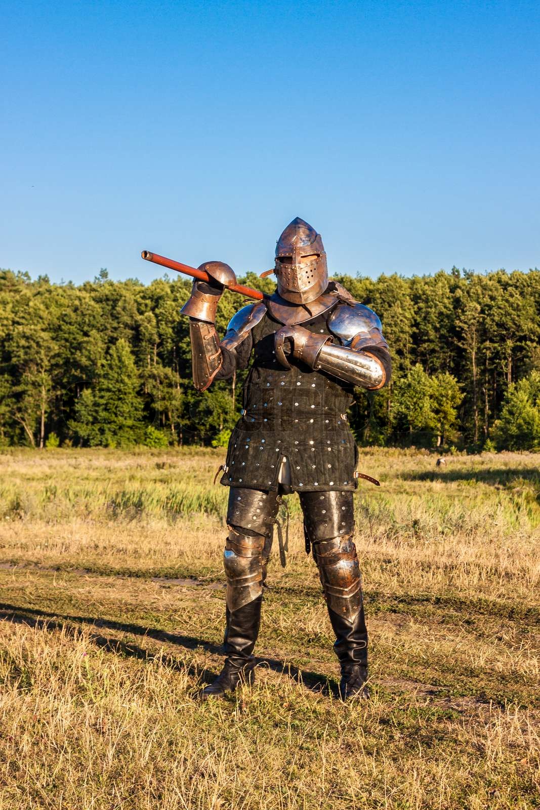 Medieval knight | Stock image | Colourbox