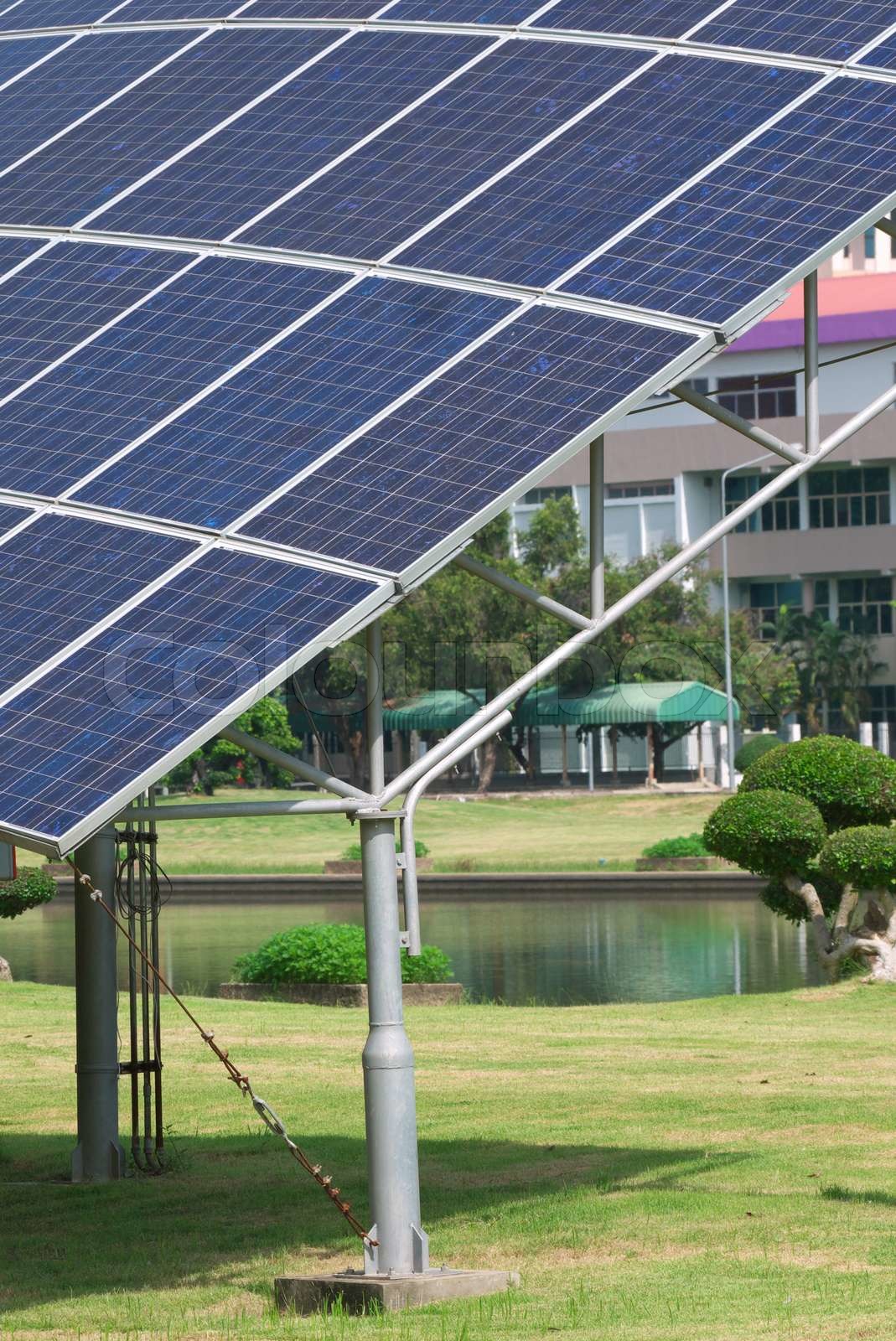 solar panels | Stock image | Colourbox