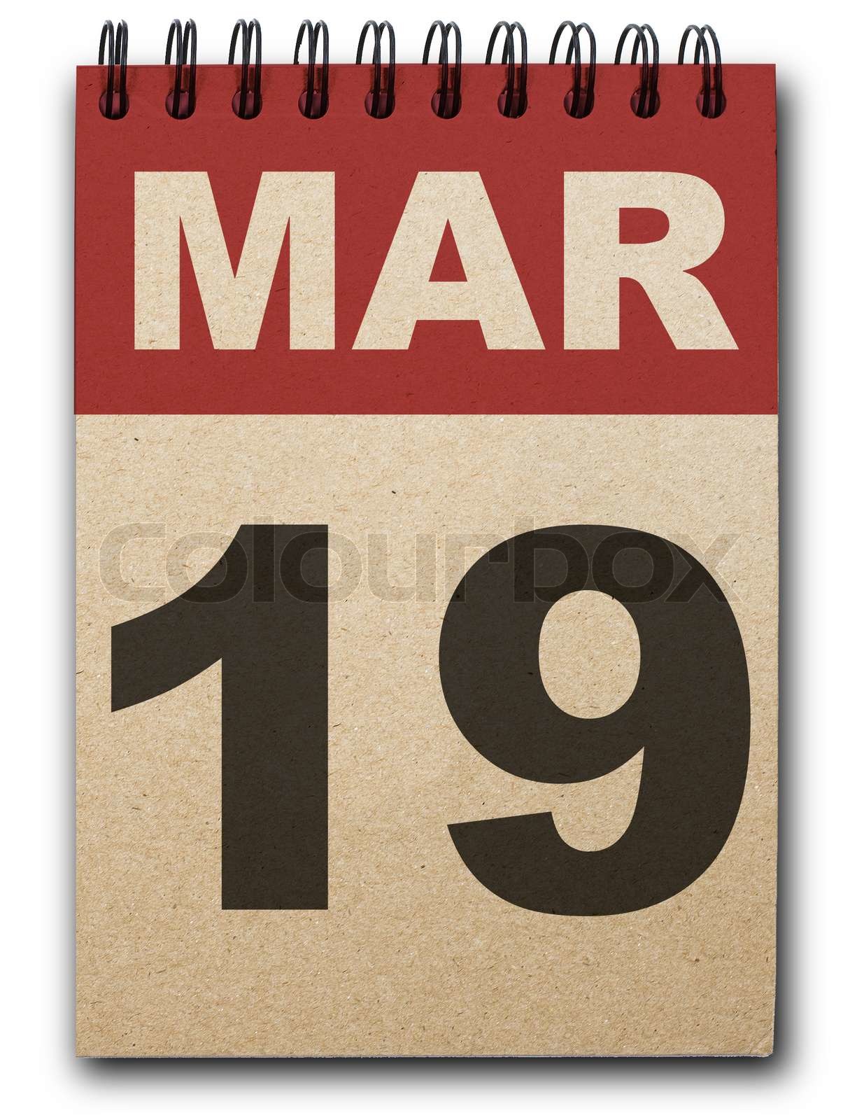 Kalender | Stock Bild | Colourbox