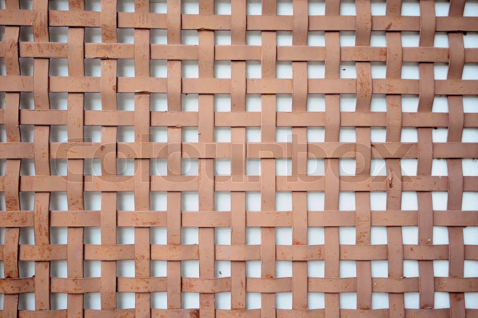 Metal weave texture | Stock image | Colourbox