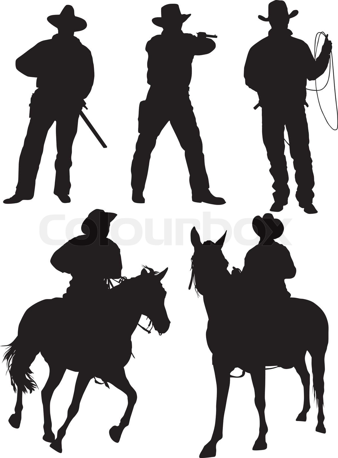 Cowboy | Stock vector | Colourbox