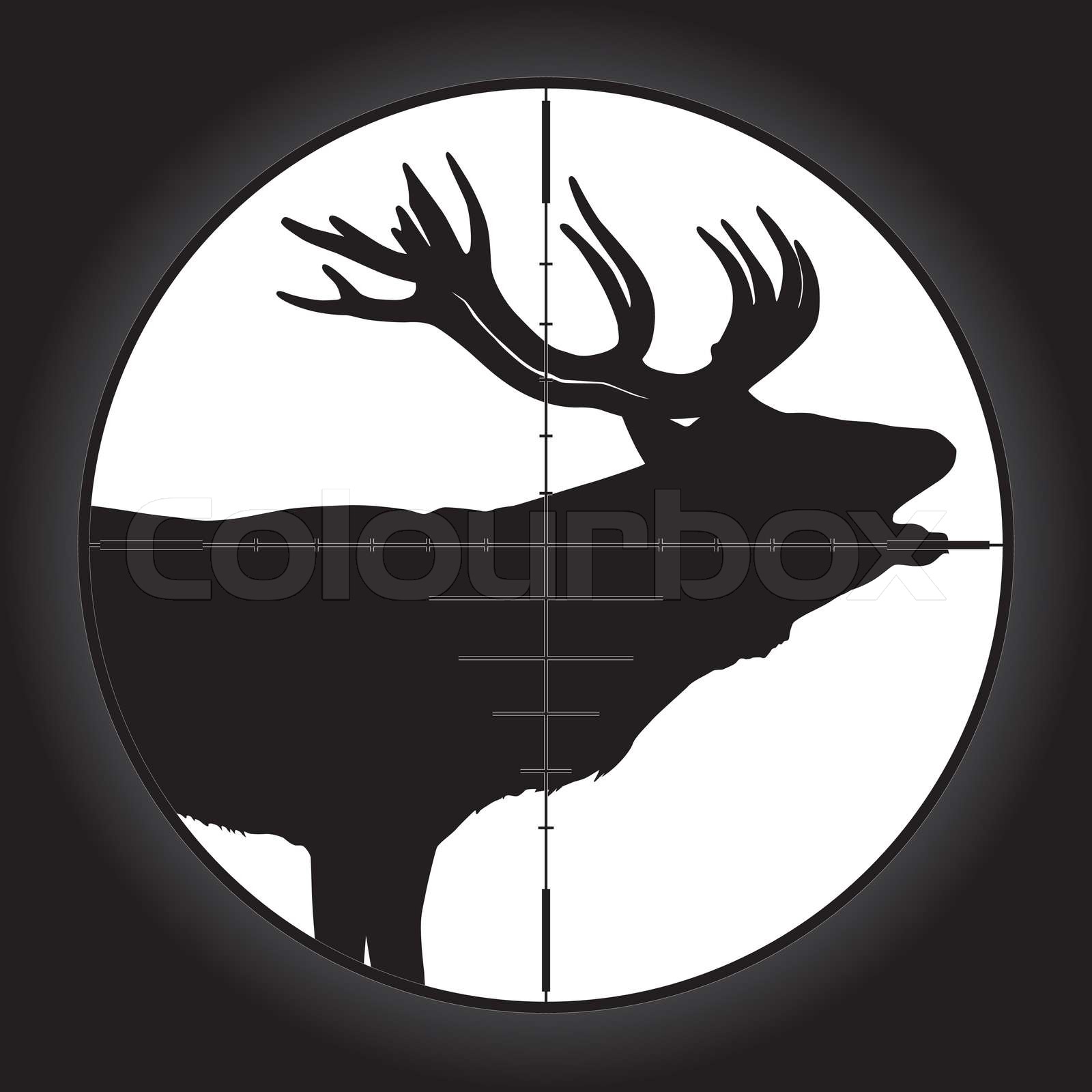 Hunter Scope | Stock vector | Colourbox