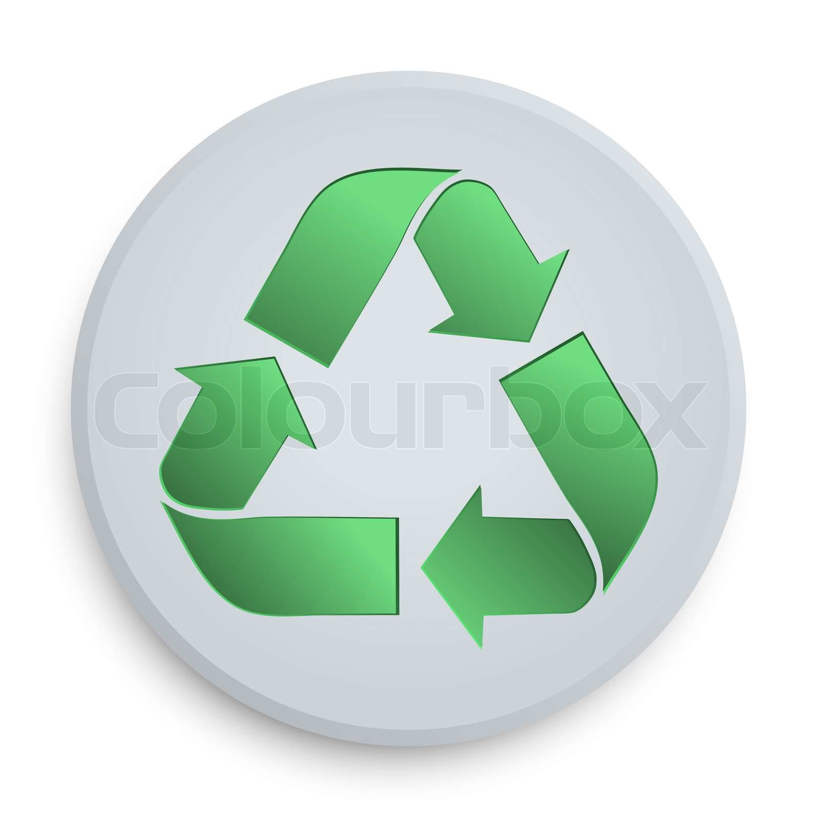 recycle Zeichen | Stock Bild | Colourbox