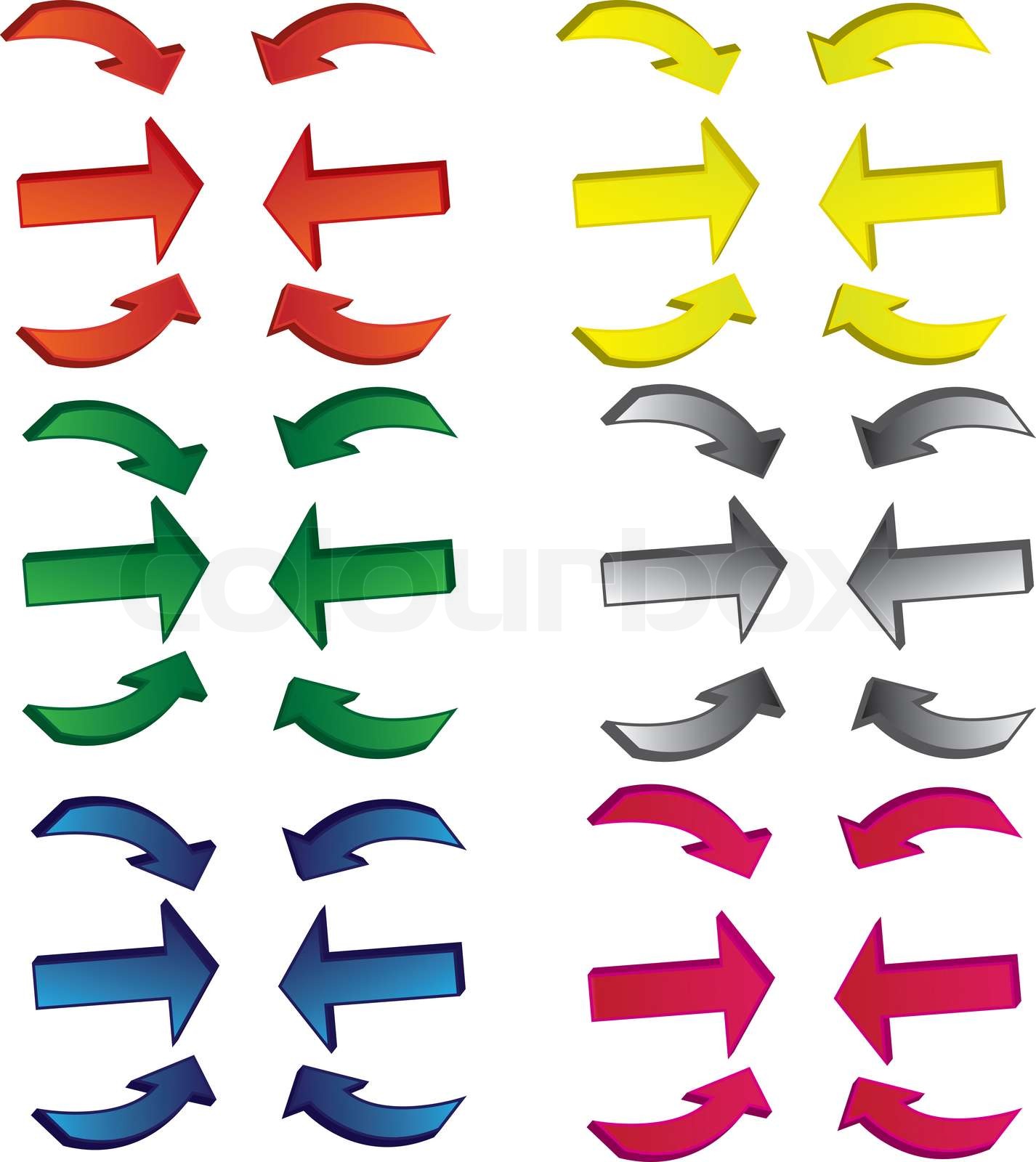 Pfeile | Stock Bild | Colourbox