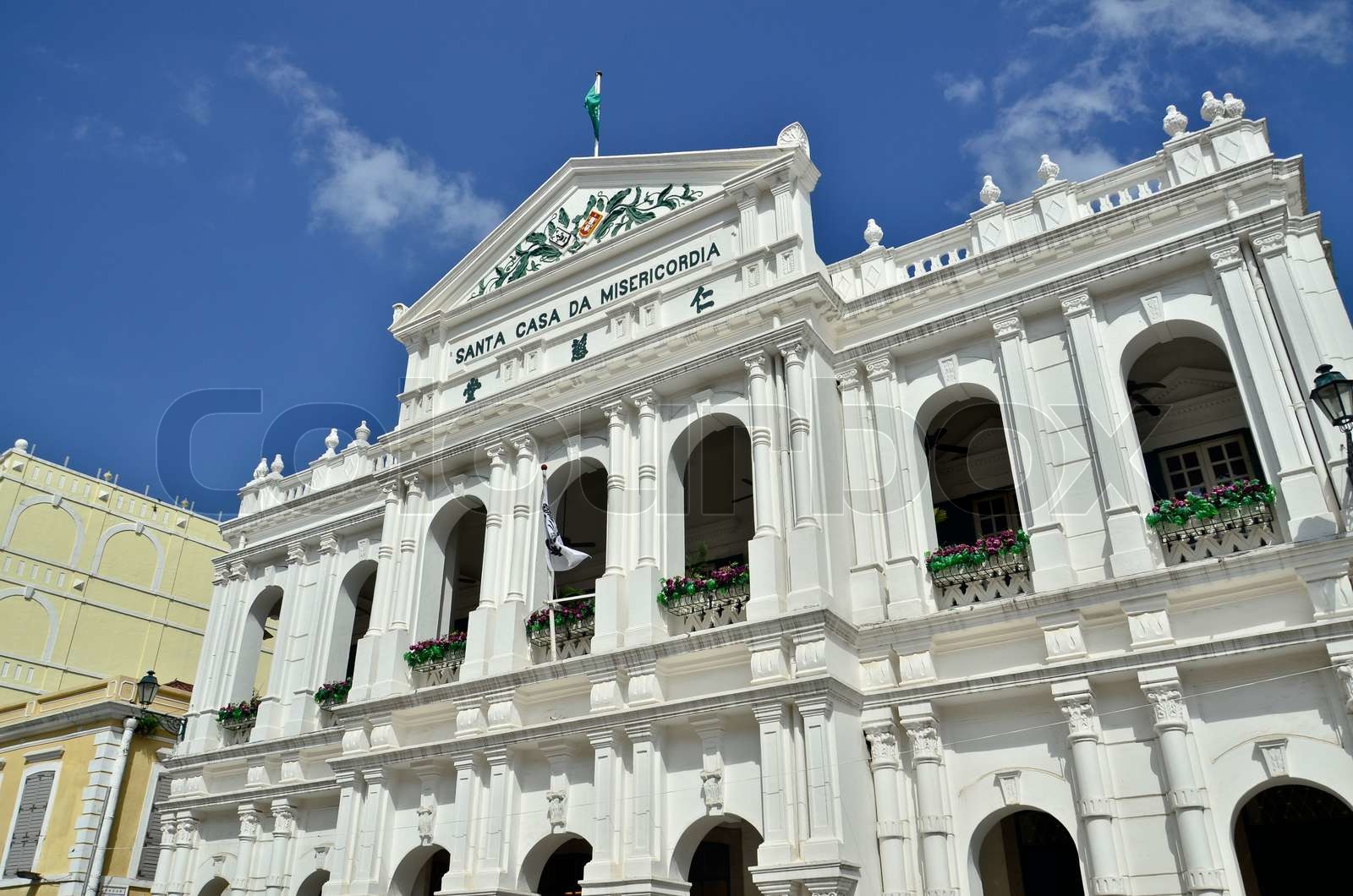 The Holy House of Mercy building | Stock image | Colourbox