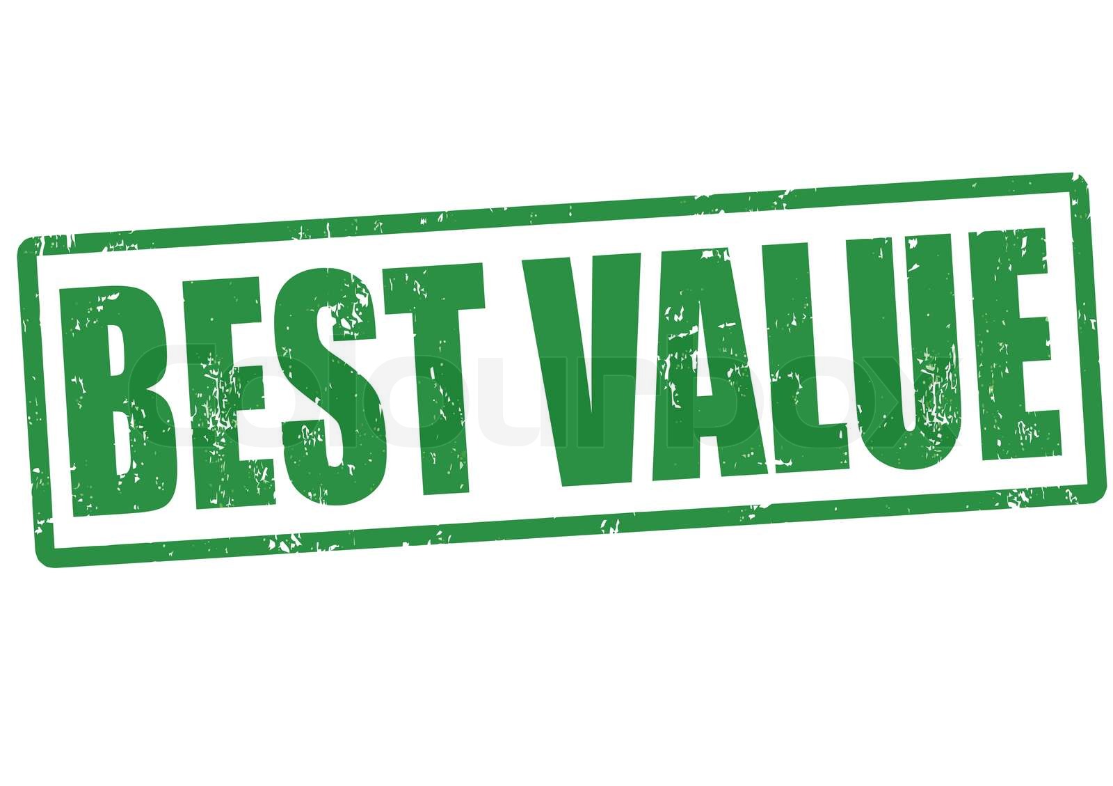 Best value stamp | Stock vector | Colourbox