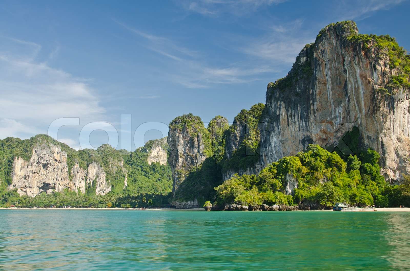 Railay Strand in Krabi , Thailand | Stock Bild | Colourbox