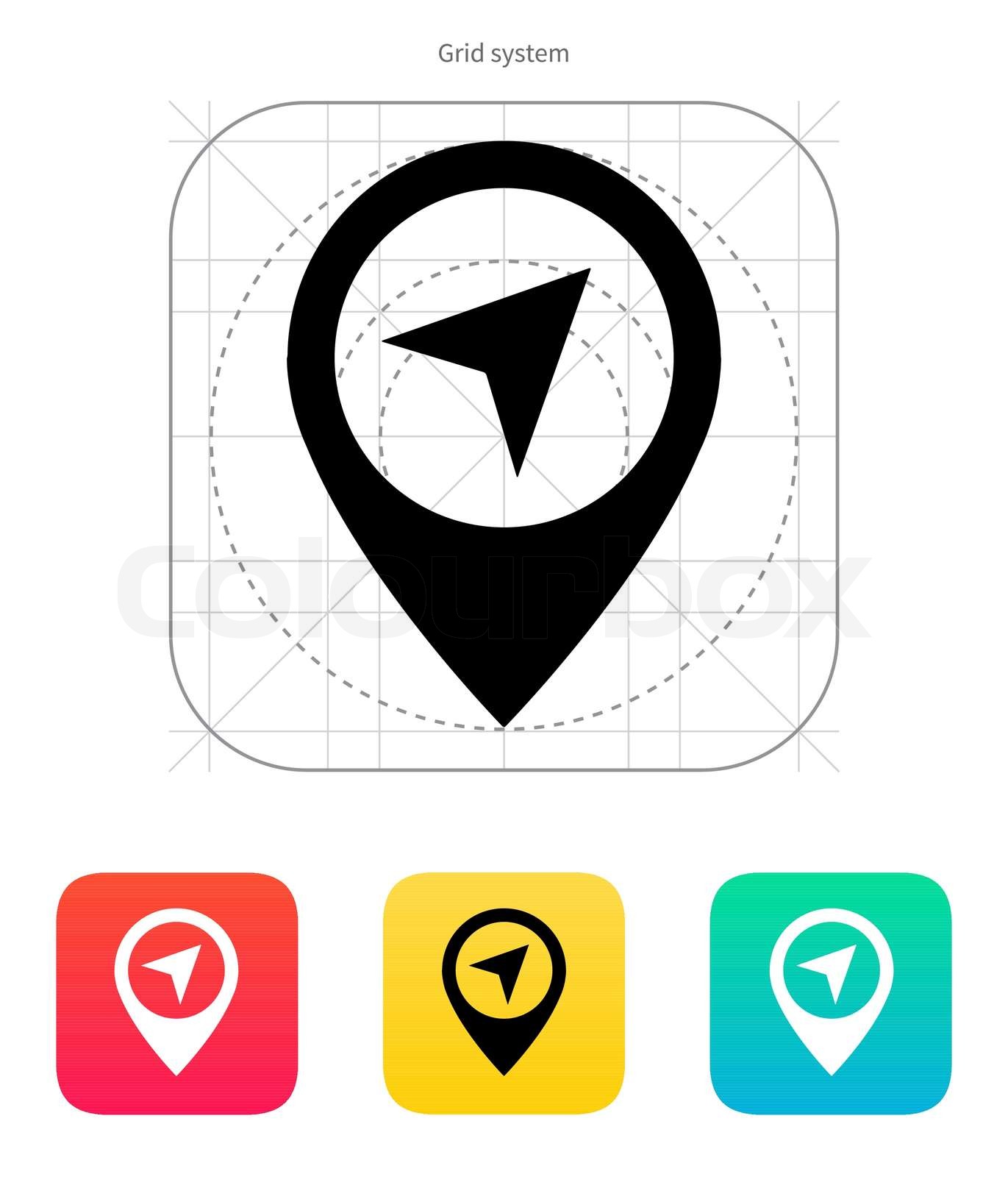 Point icon Vector illustration | Stock vector | Colourbox