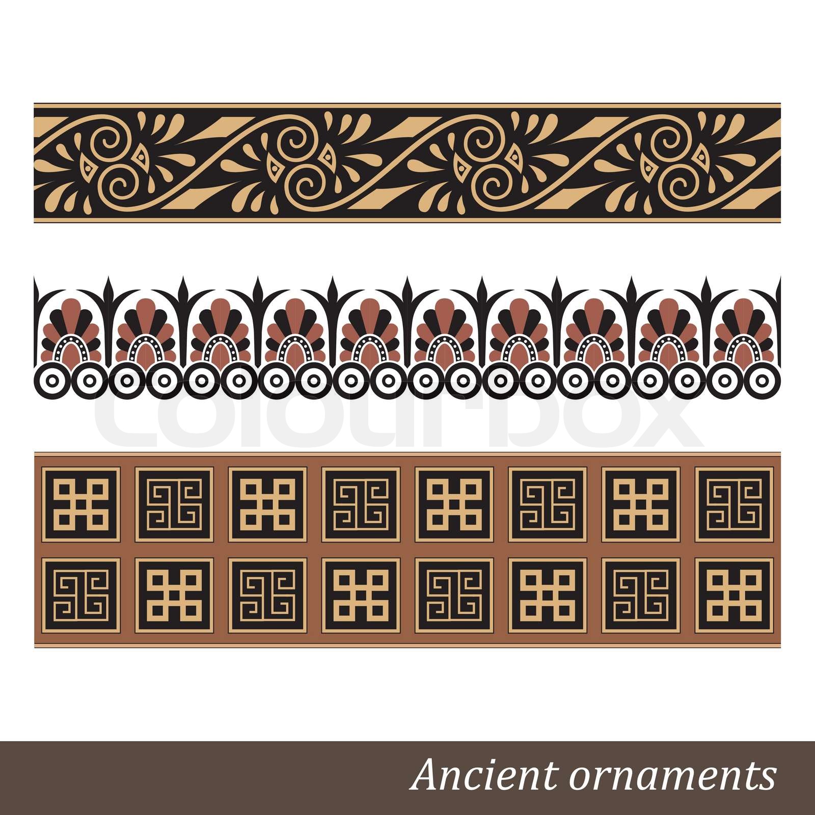 Greek ornament | Stock vector | Colourbox