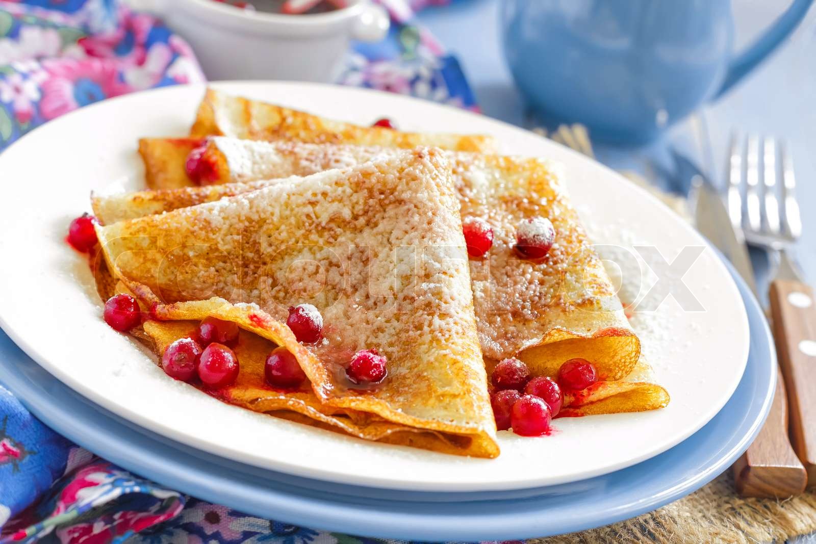 Pancakes | Stock image | Colourbox