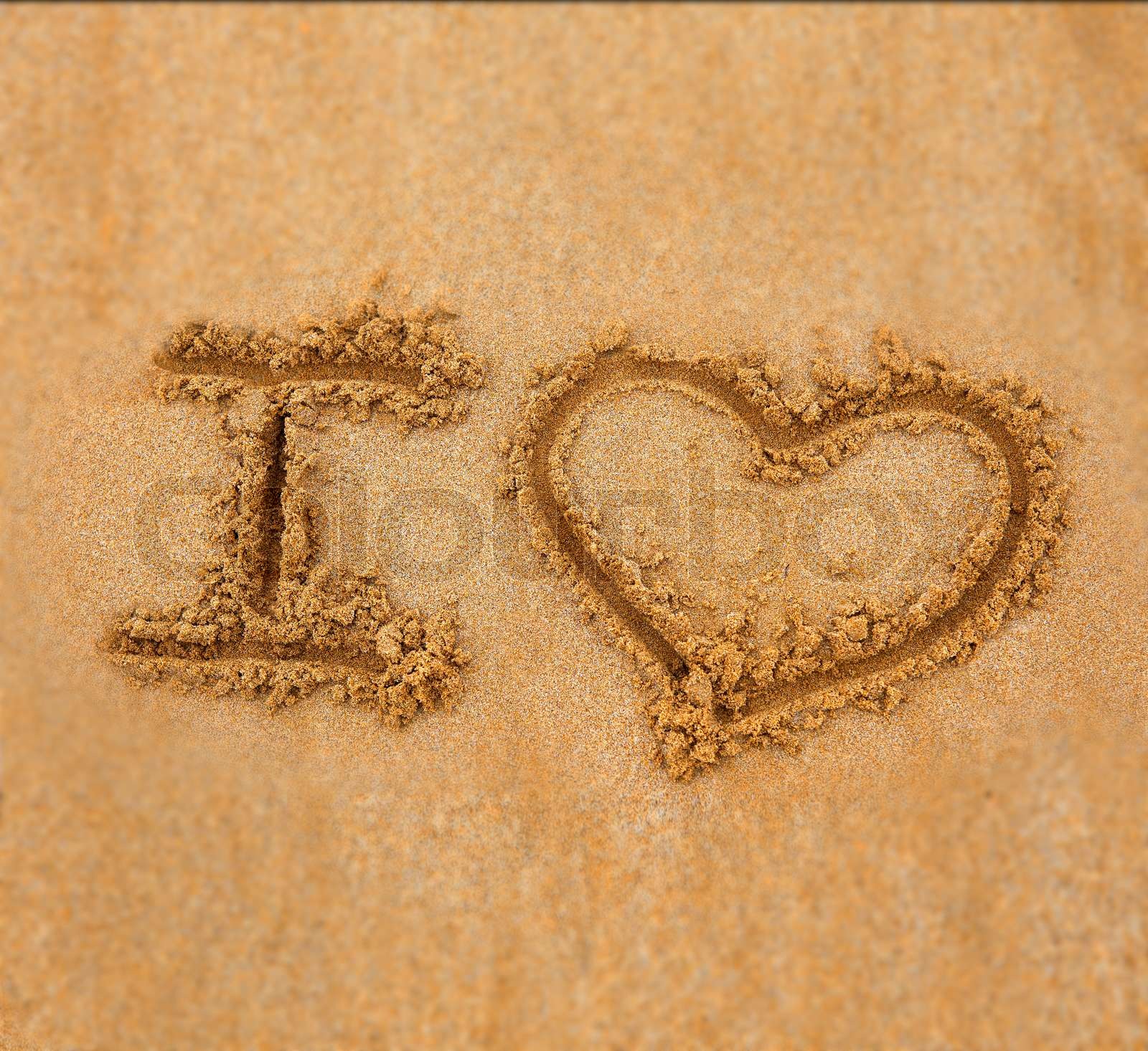 I love | Stock image | Colourbox